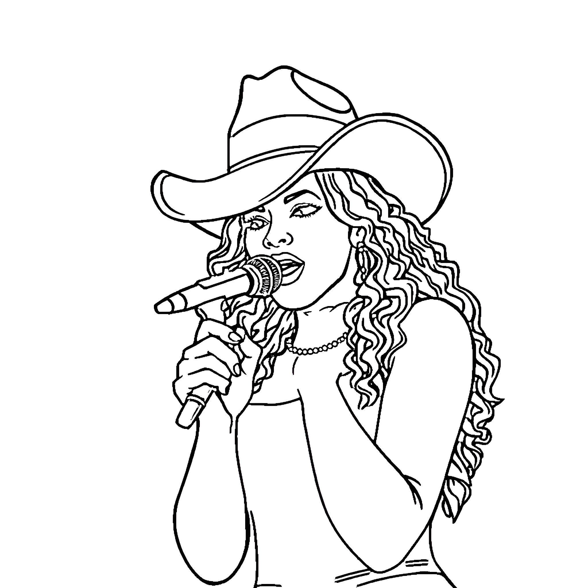 Best Beyonce Coloring Pages (Free Printable PDF)
