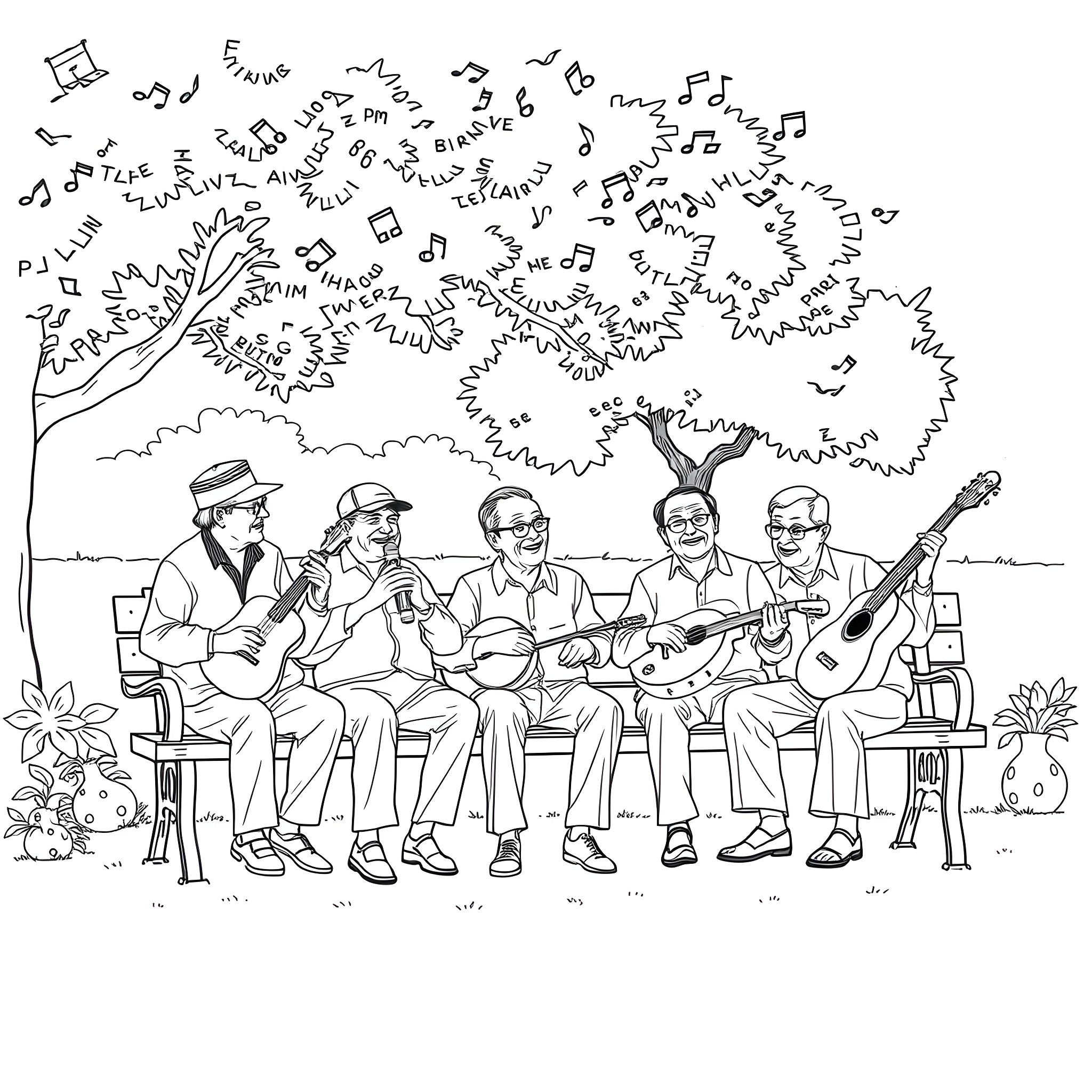 23 Best Senior Coloring Pages (Free Printable PDFs)