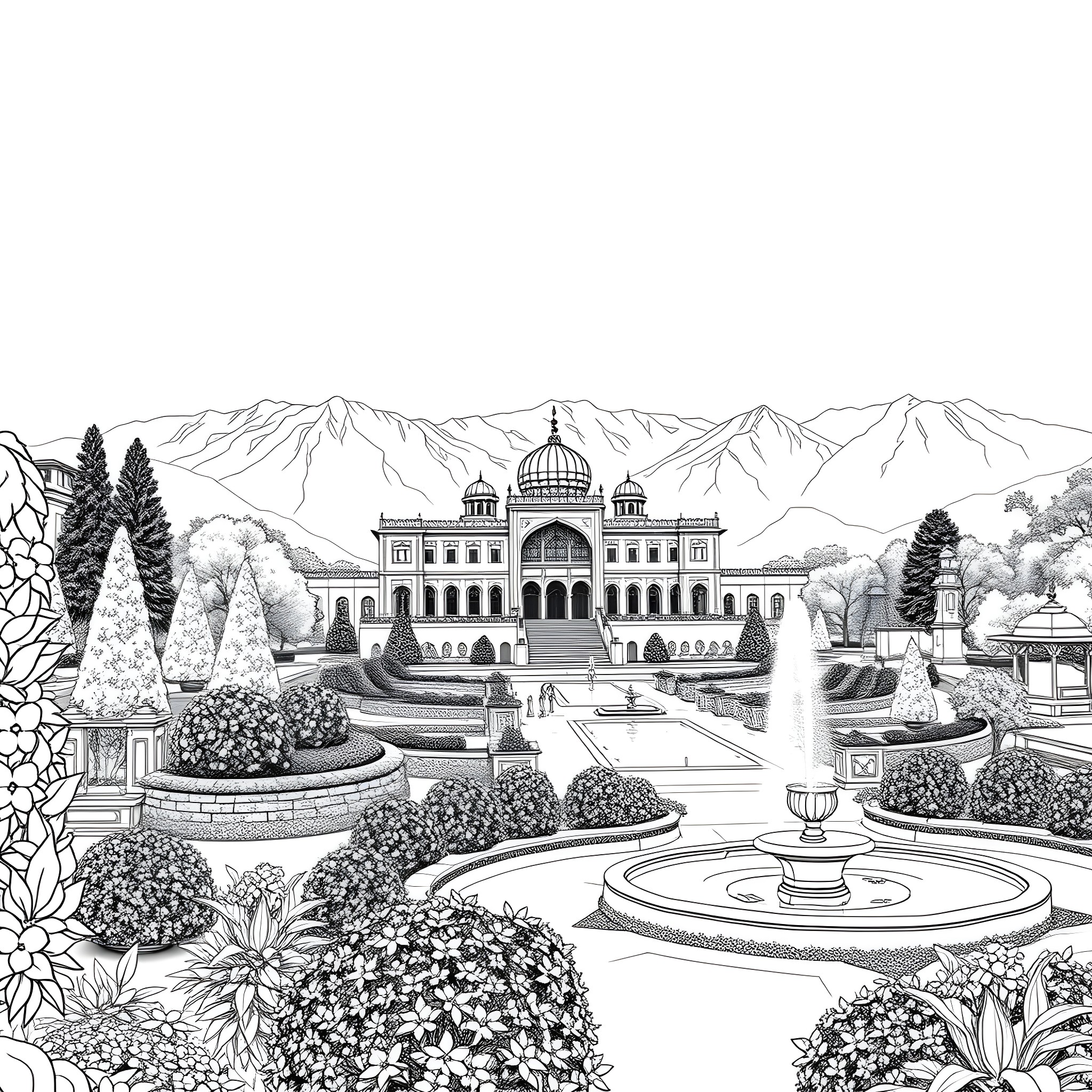31 Best Garden Coloring Pages (Free Printable PDFs)