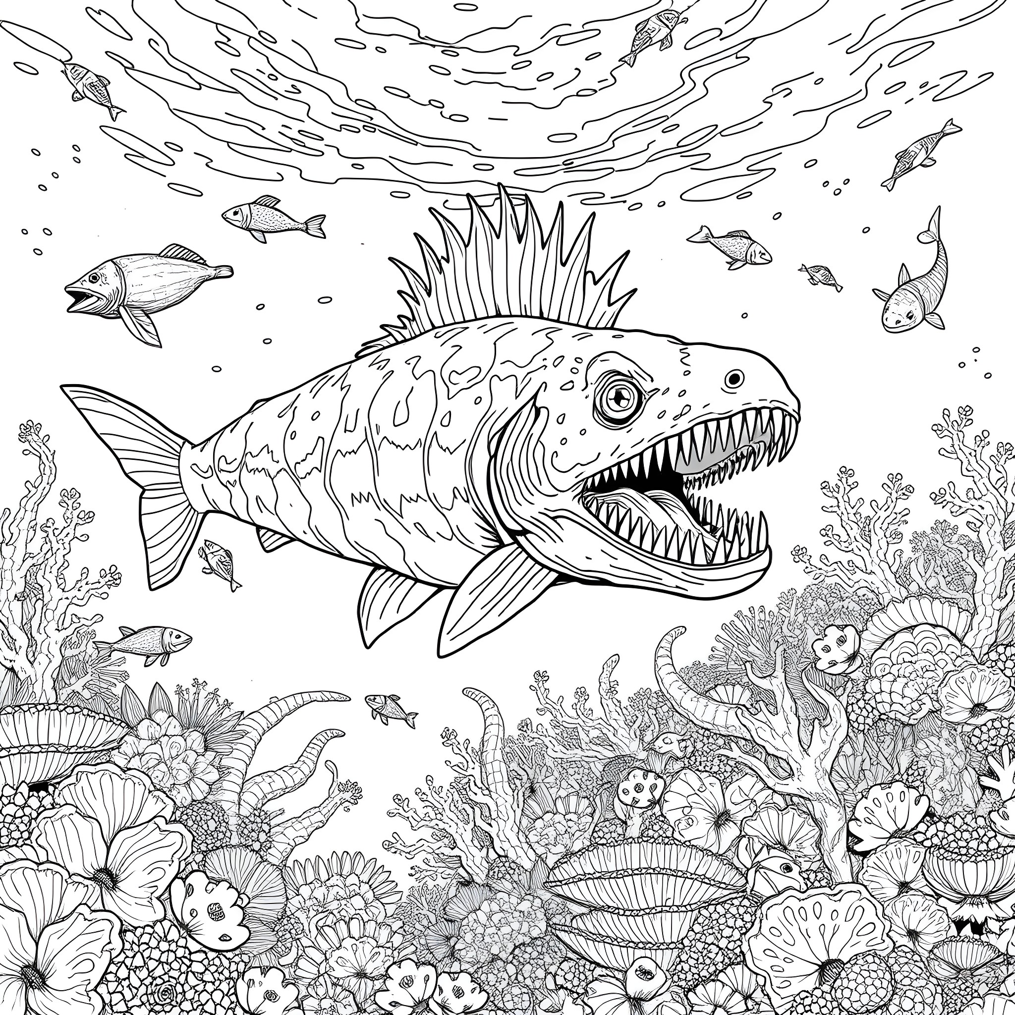 Best Fish Coloring Pages (Free Printable PDF)