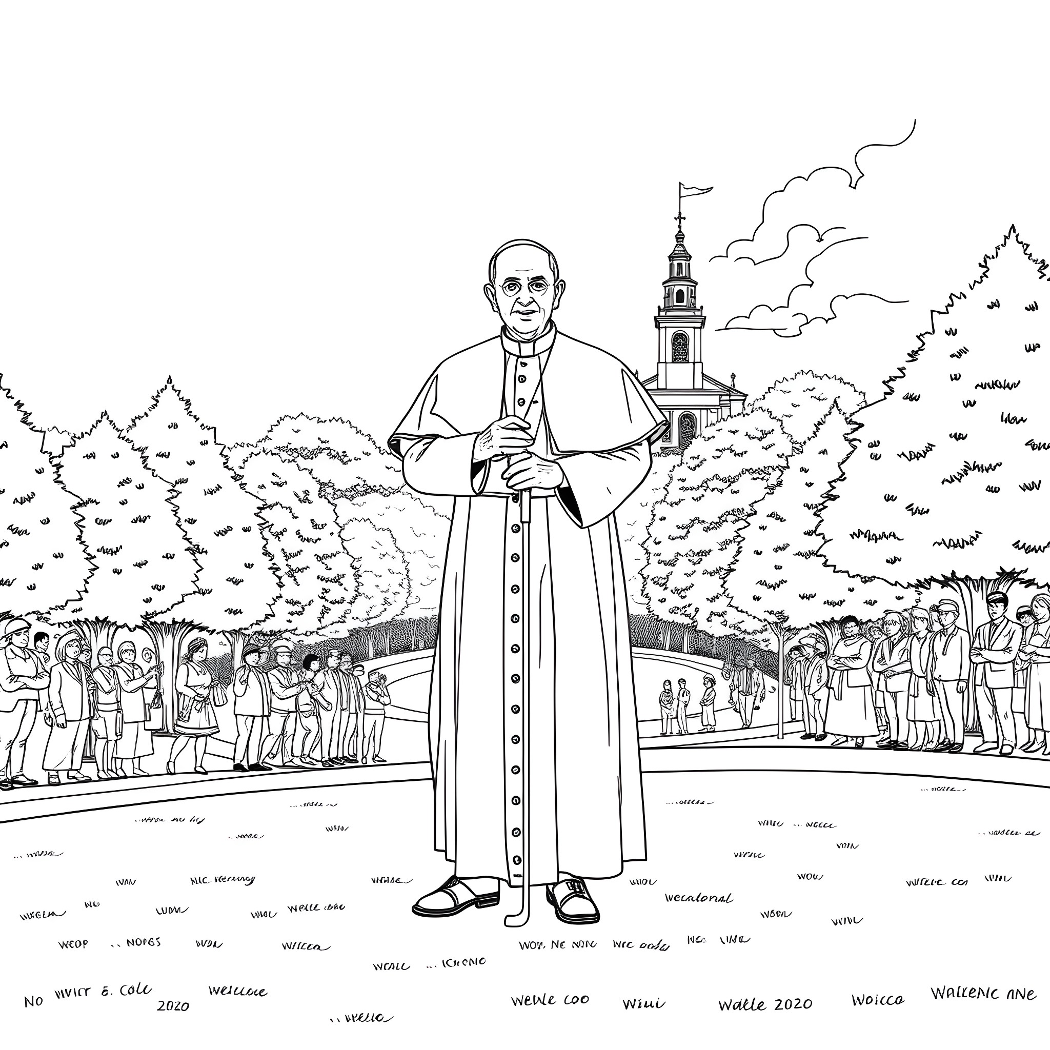 Best Pope Leo Coloring Pages (Free Printable PDF)