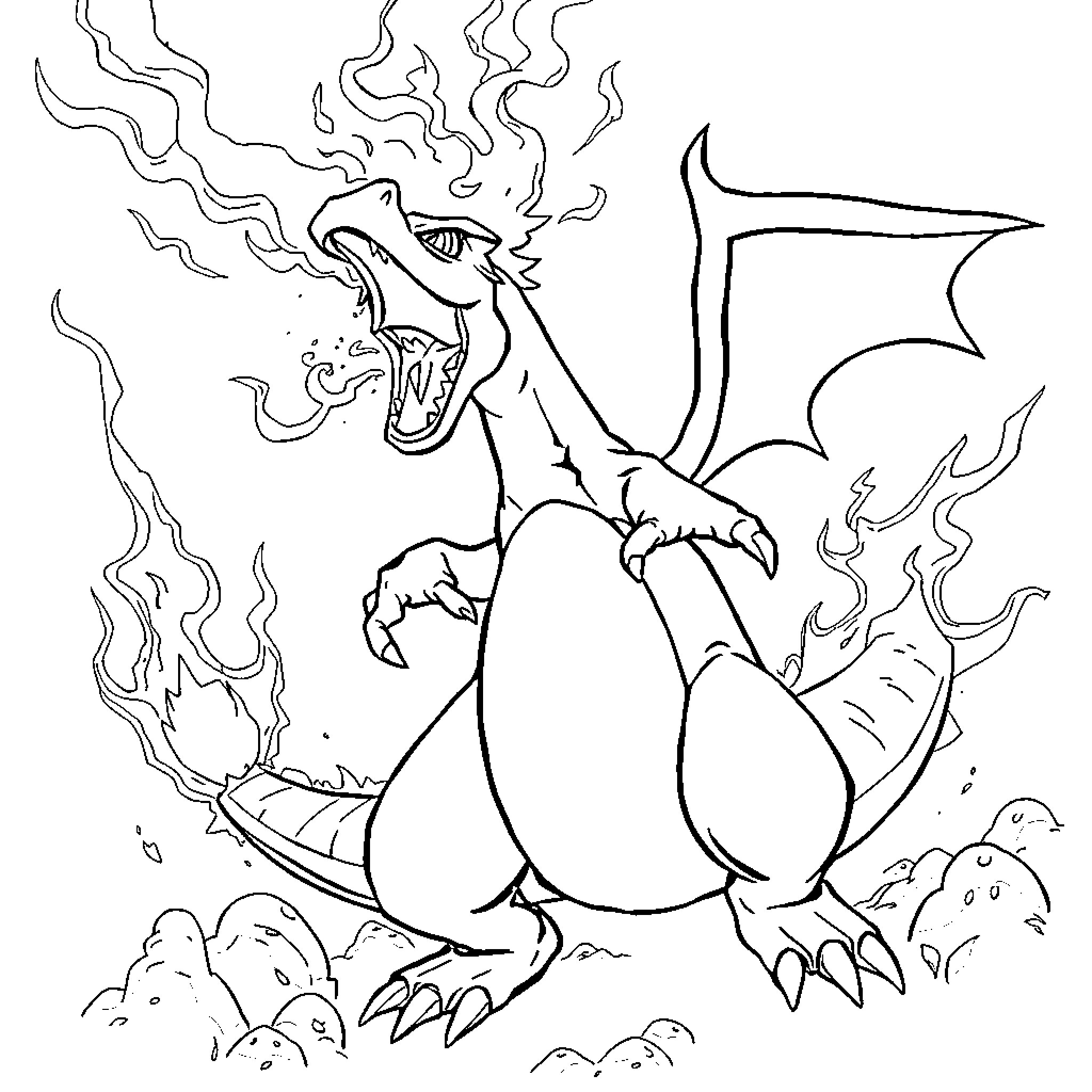 Best Charizard Coloring Pages (Free Printable PDF)