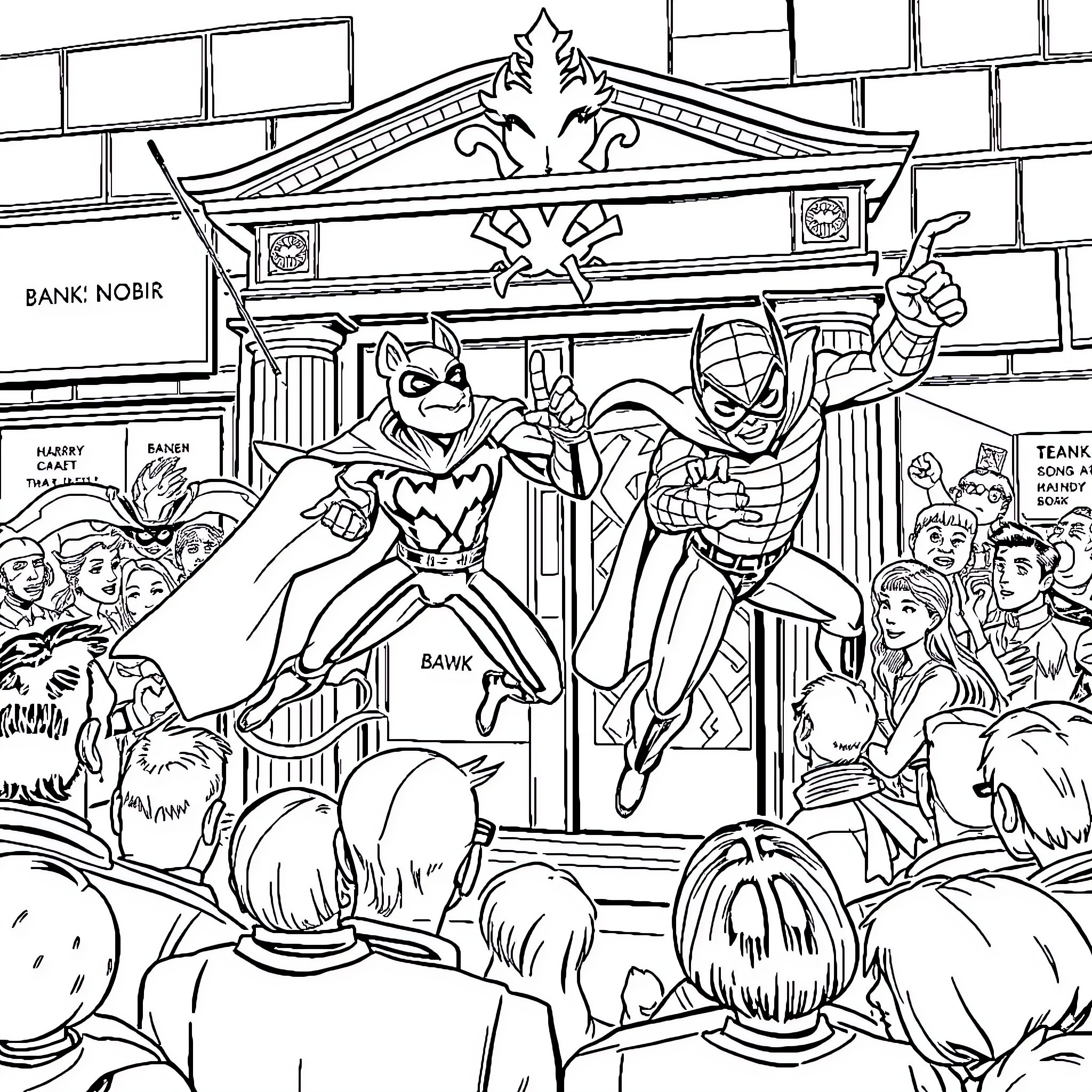 Best Superhero Coloring Pages (Free Printable PDF)