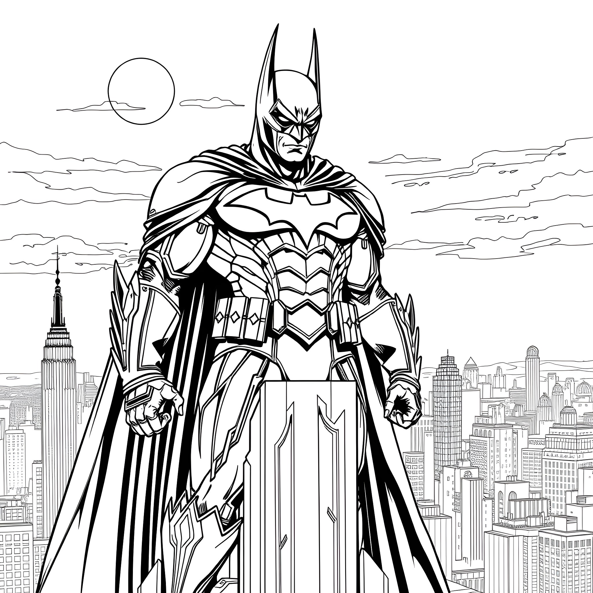 172 Best Batman Coloring Pages (Free Printable PDFs)
