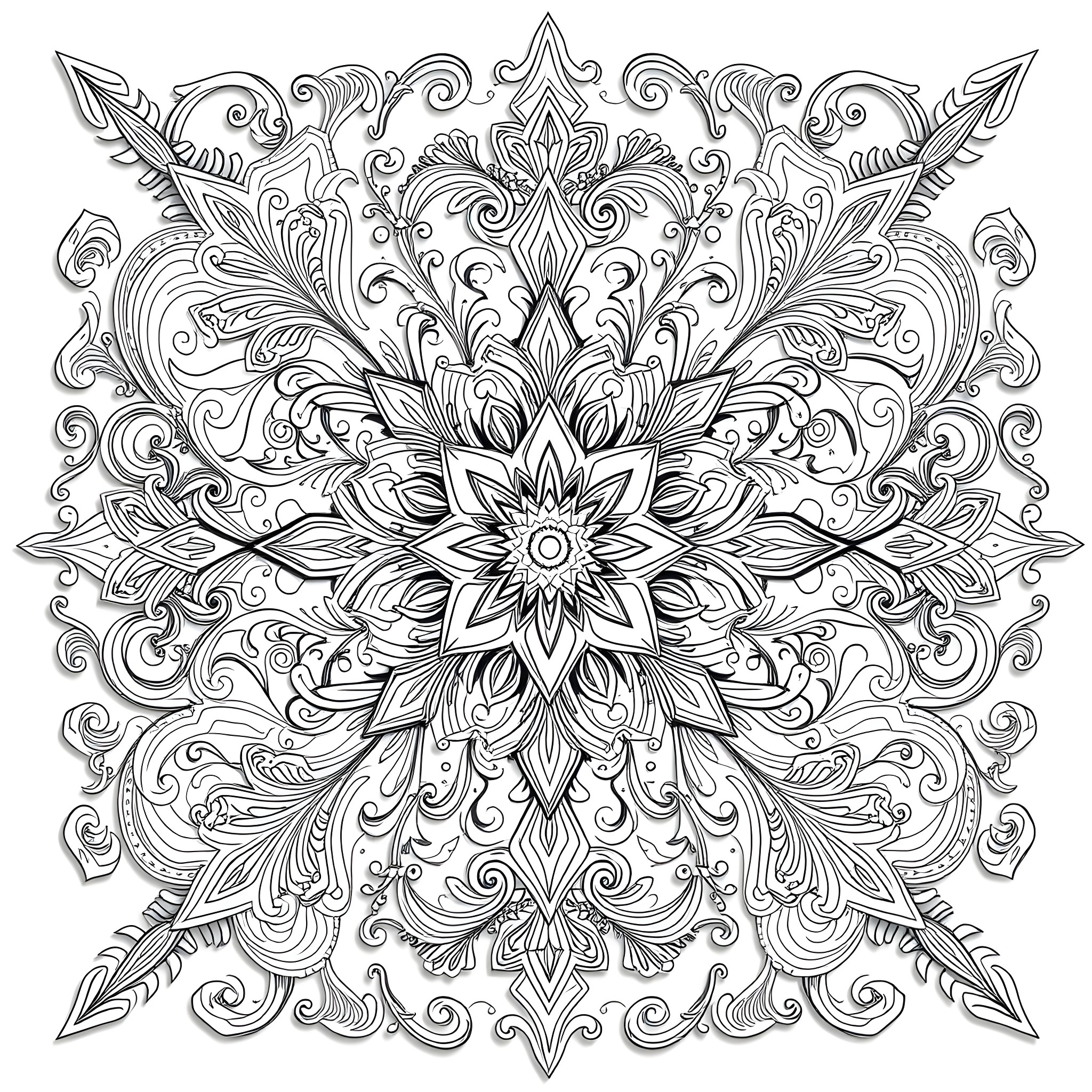 Best Arabesque Coloring Pages (Free Printable PDF)