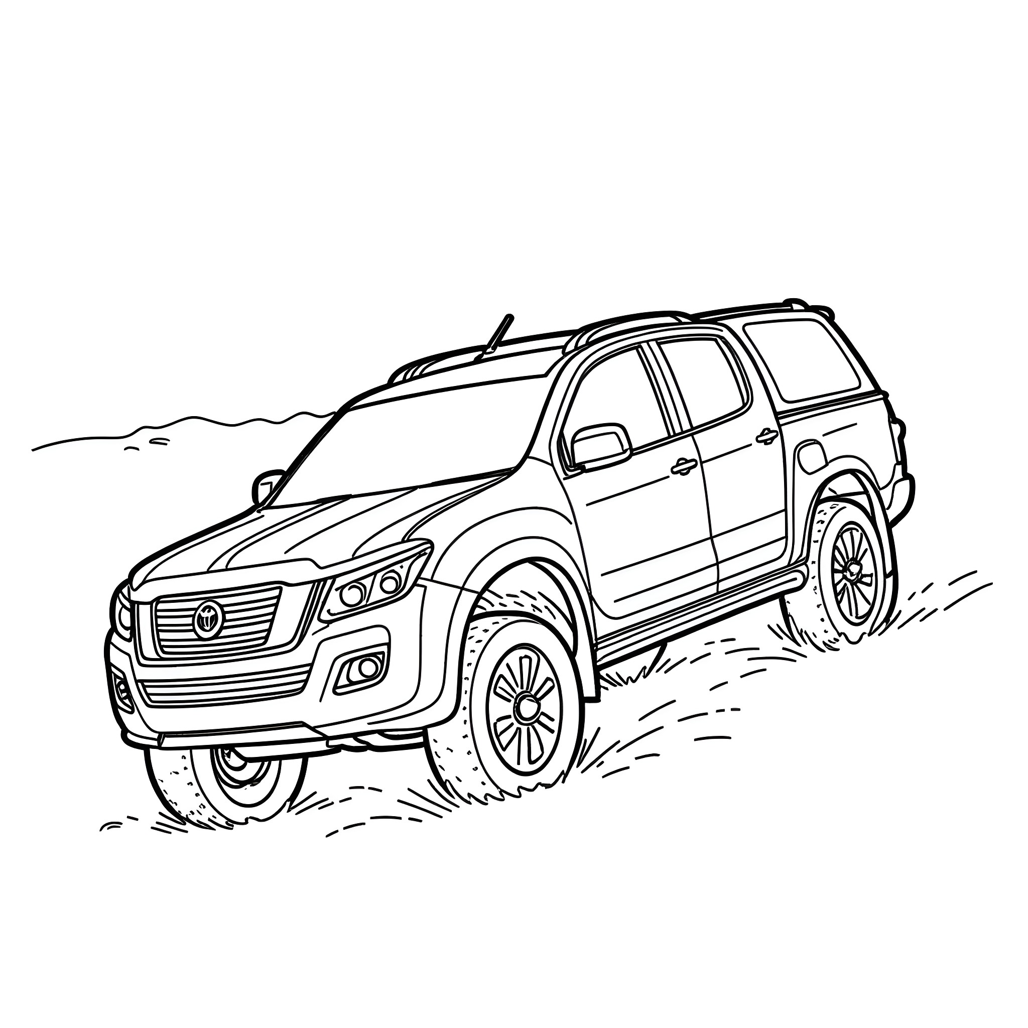 Best Holden Colorado Coloring Pages (Free Printable PDF)