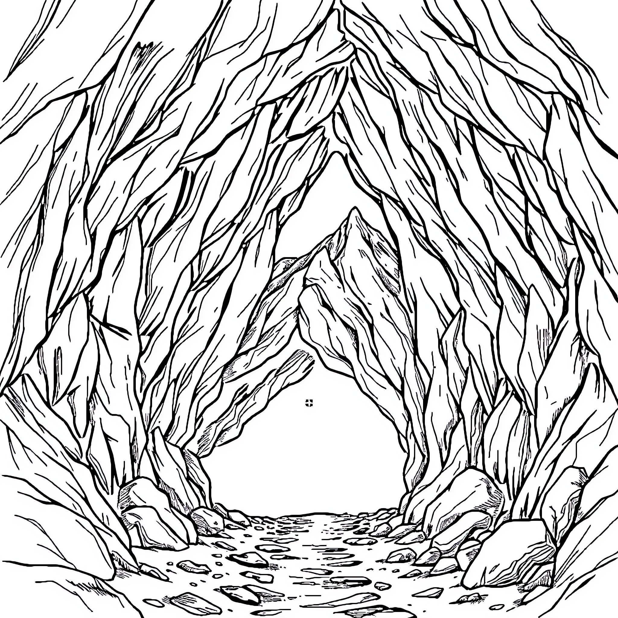 Best Cave Coloring Pages (Free Printable PDF)