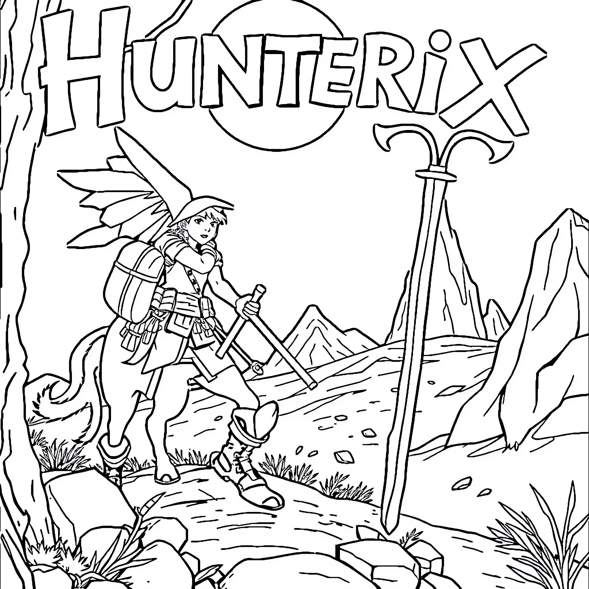 Best Huntrix Coloring Pages (Free Printable PDF)