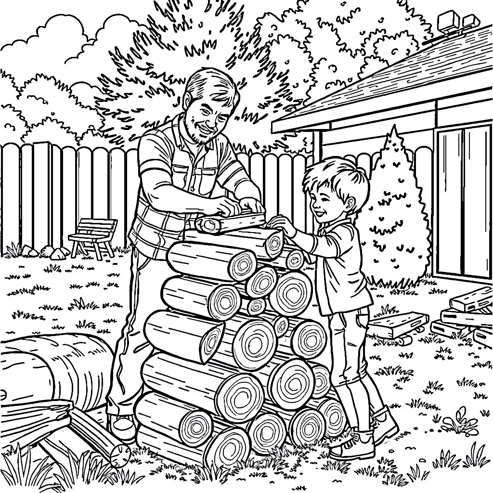 Best Dad Coloring Pages (Free Printable PDF)