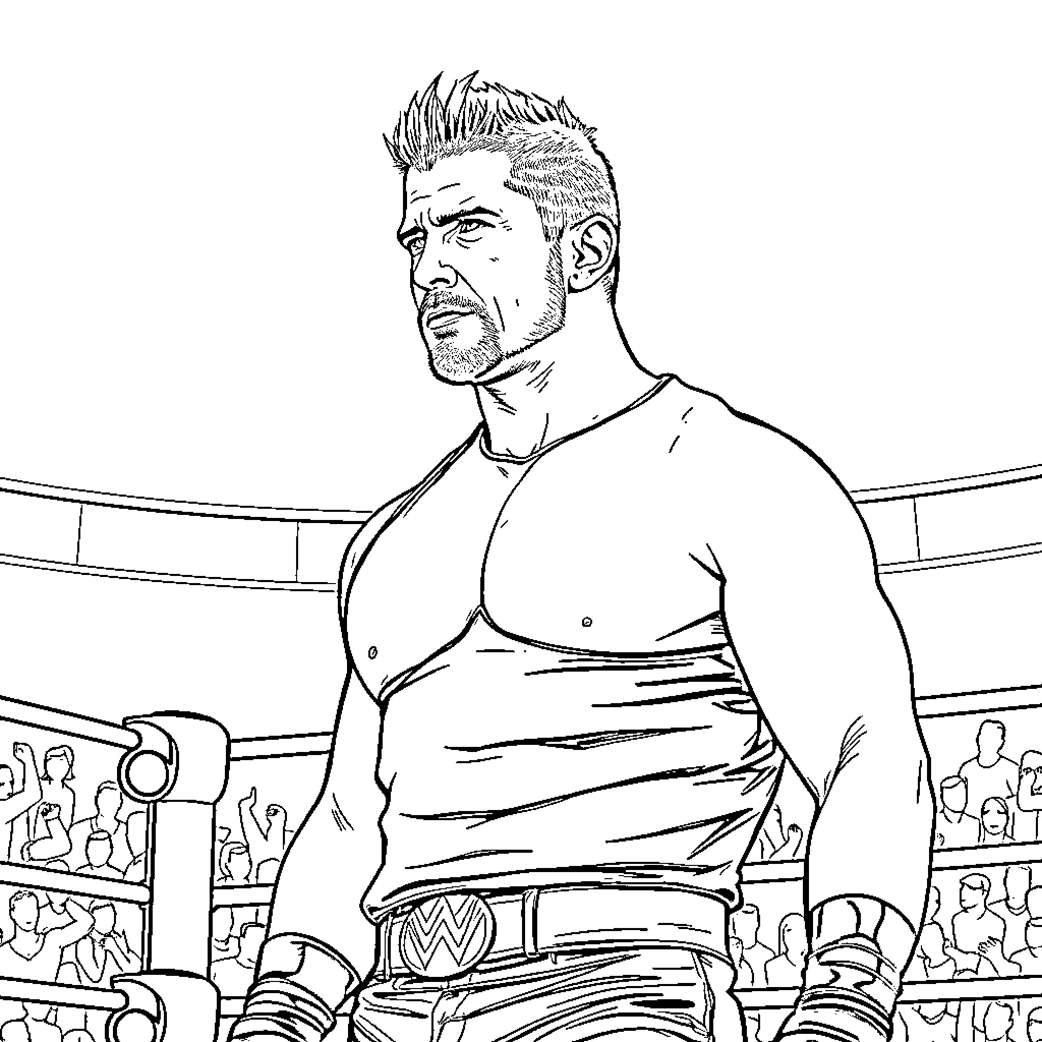 Best Cm Punk Coloring Pages (Free Printable PDF)