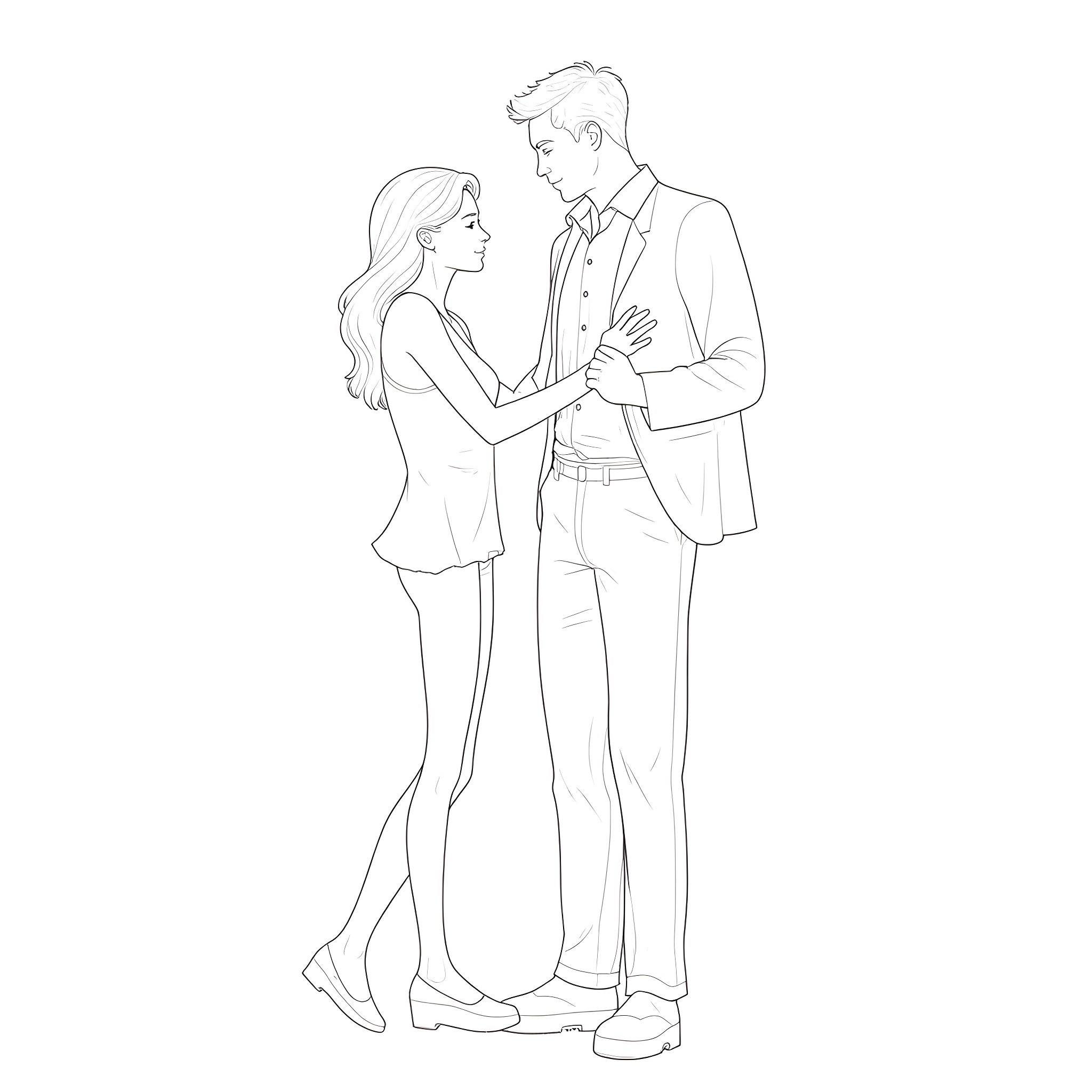 408 Best Couple Coloring Pages (Free Printable PDFs)