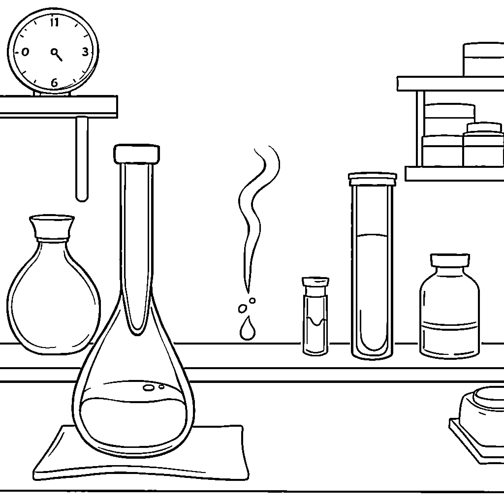 Best Pipette and Test Tube Coloring Pages (Free Printable PDF)