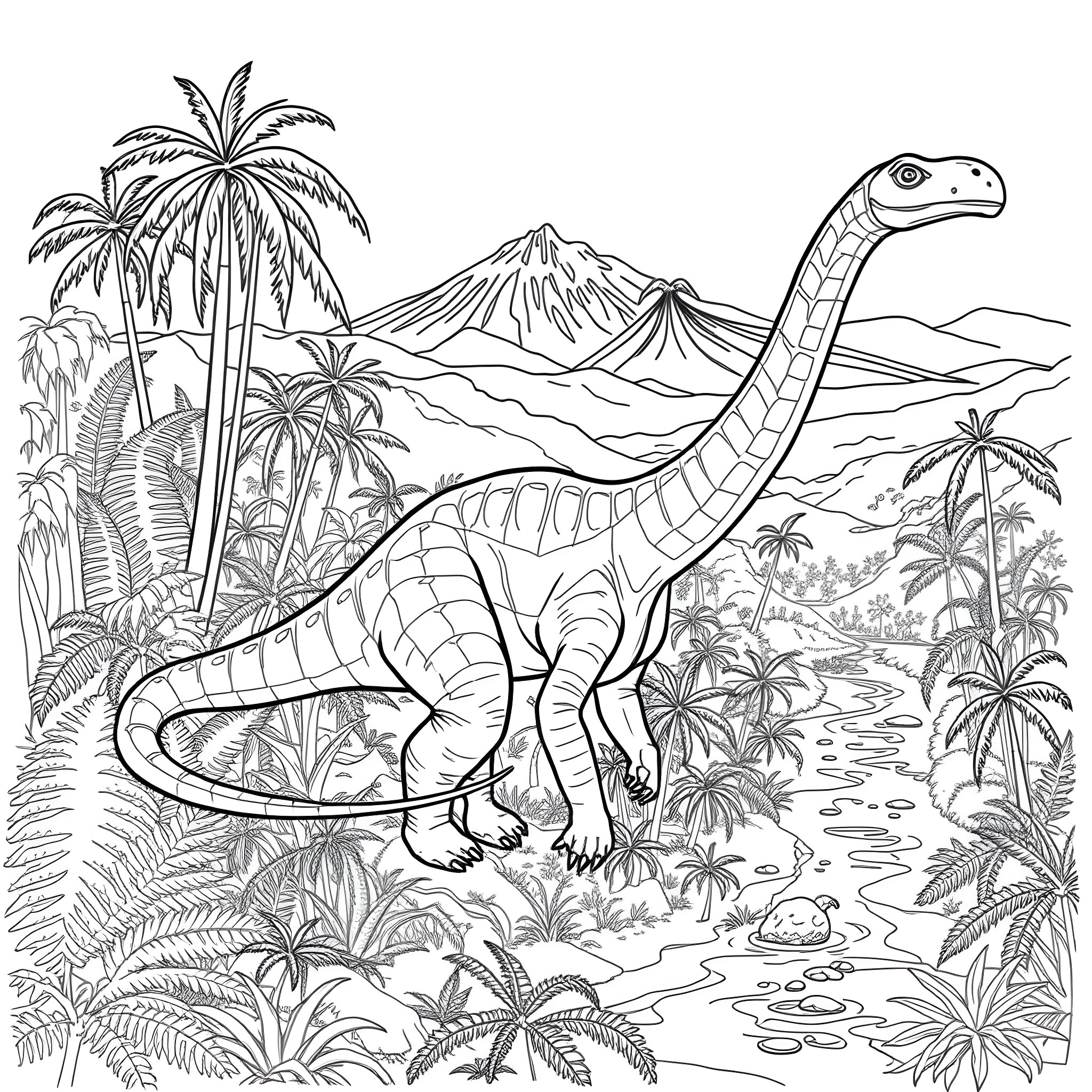 7 Best Diplodocus Coloring Pages (Free Printable PDFs)