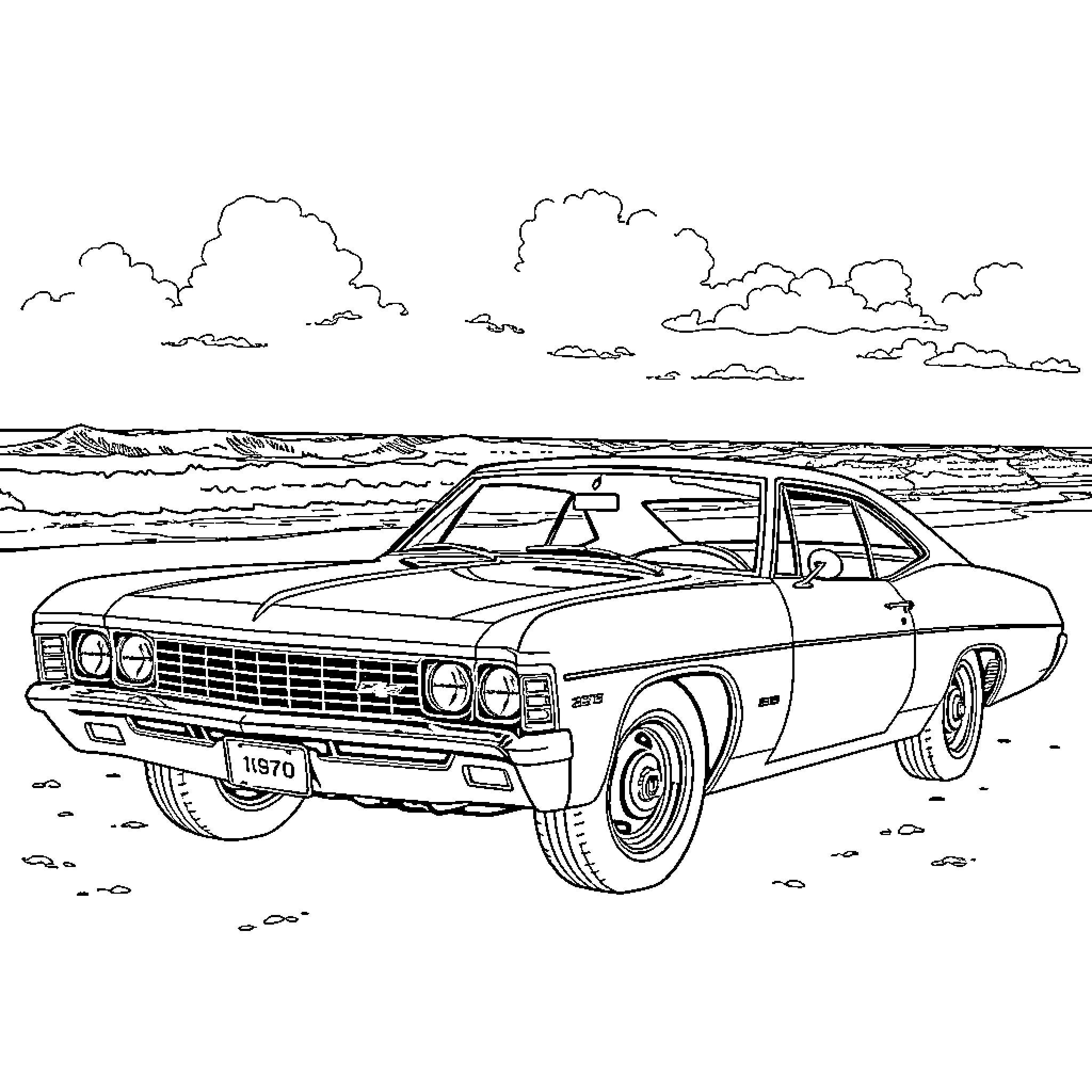 Best Chevrolet Coloring Pages (Free Printable PDF)