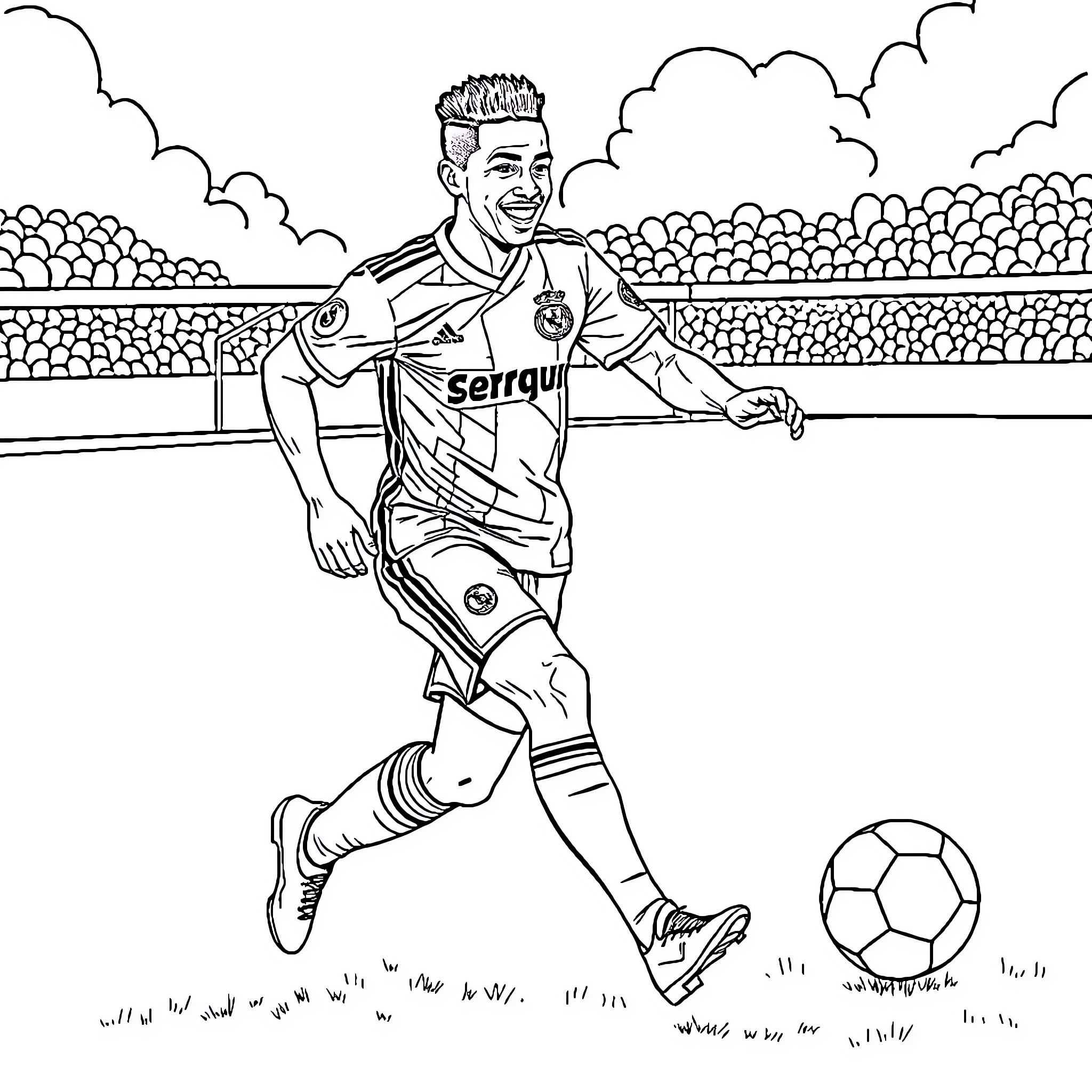 Best Ousmane Dembélé Coloring Pages (Free Printable PDF)