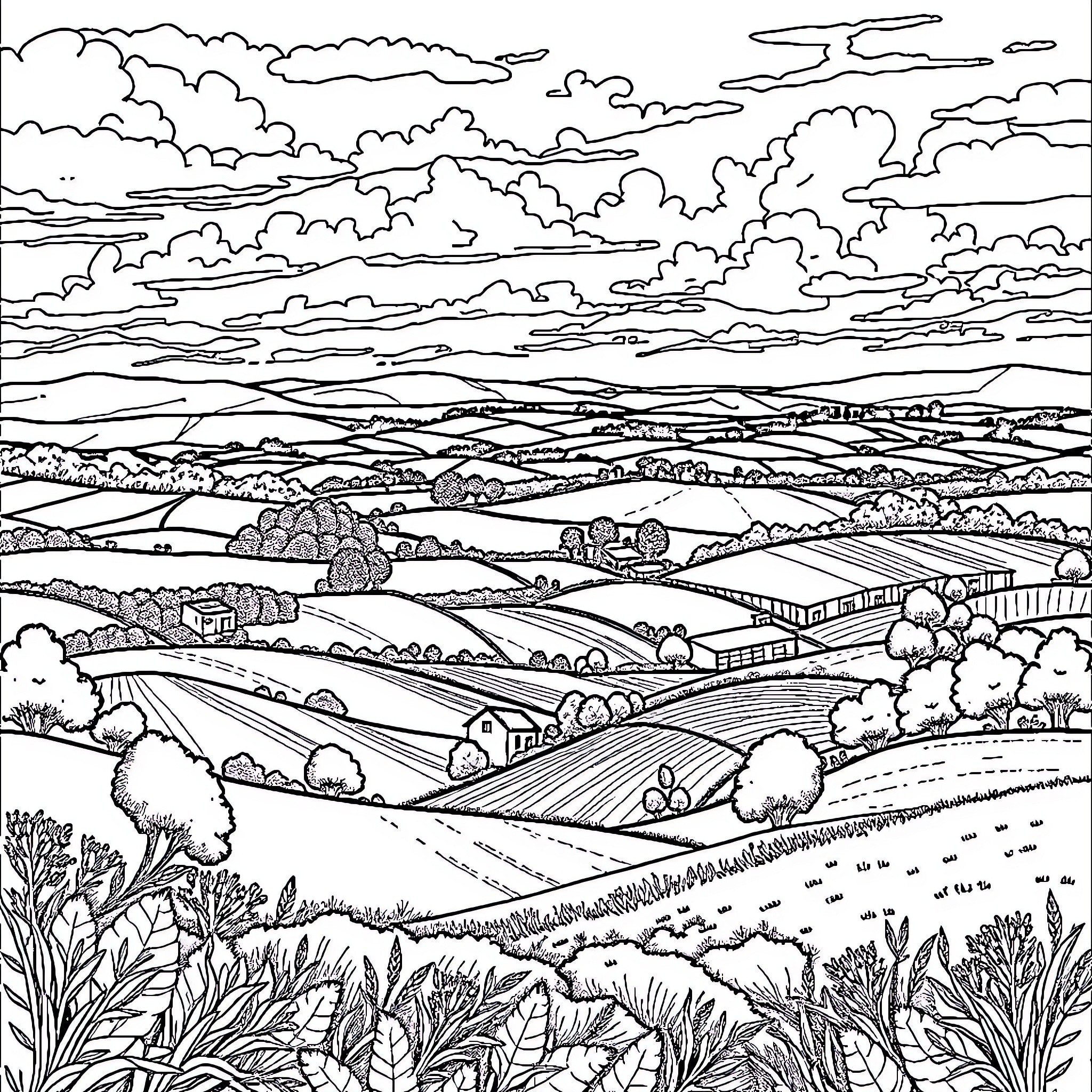 Best Farm Coloring Pages (Free Printable PDF)