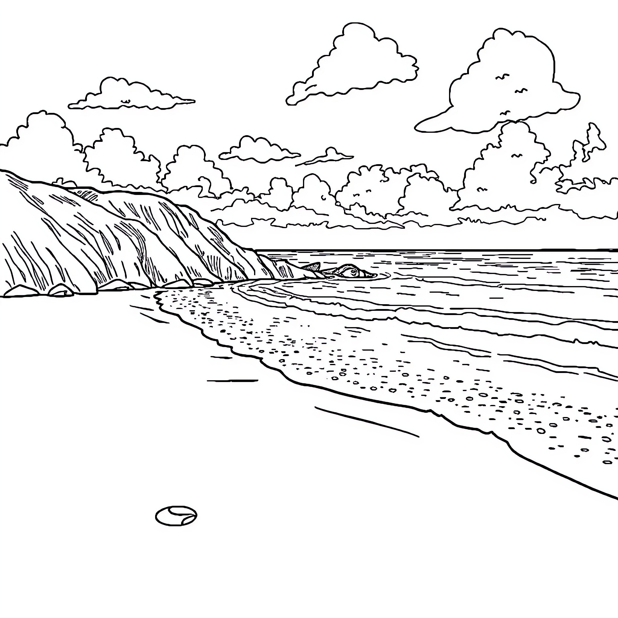 244 Best Beach Coloring Pages (Free Printable PDFs)