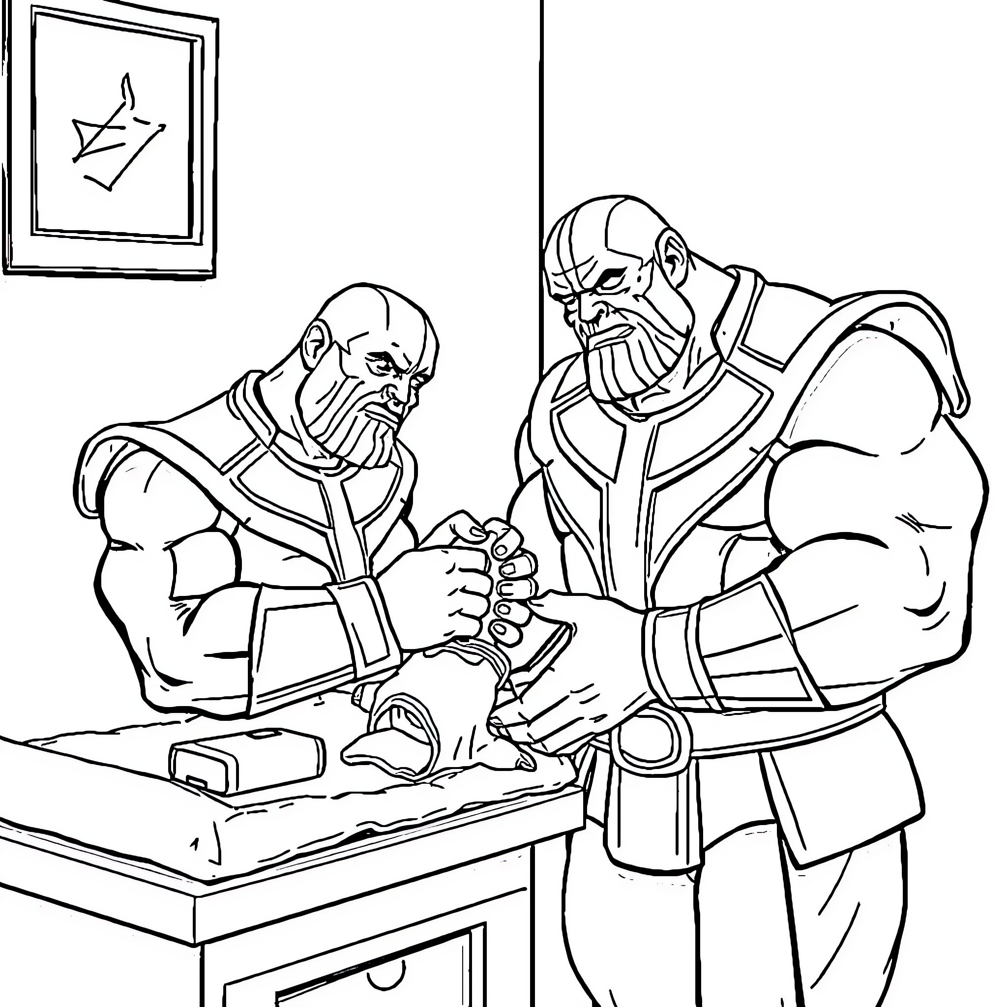 Best Thanos Coloring Pages (Free Printable PDF)