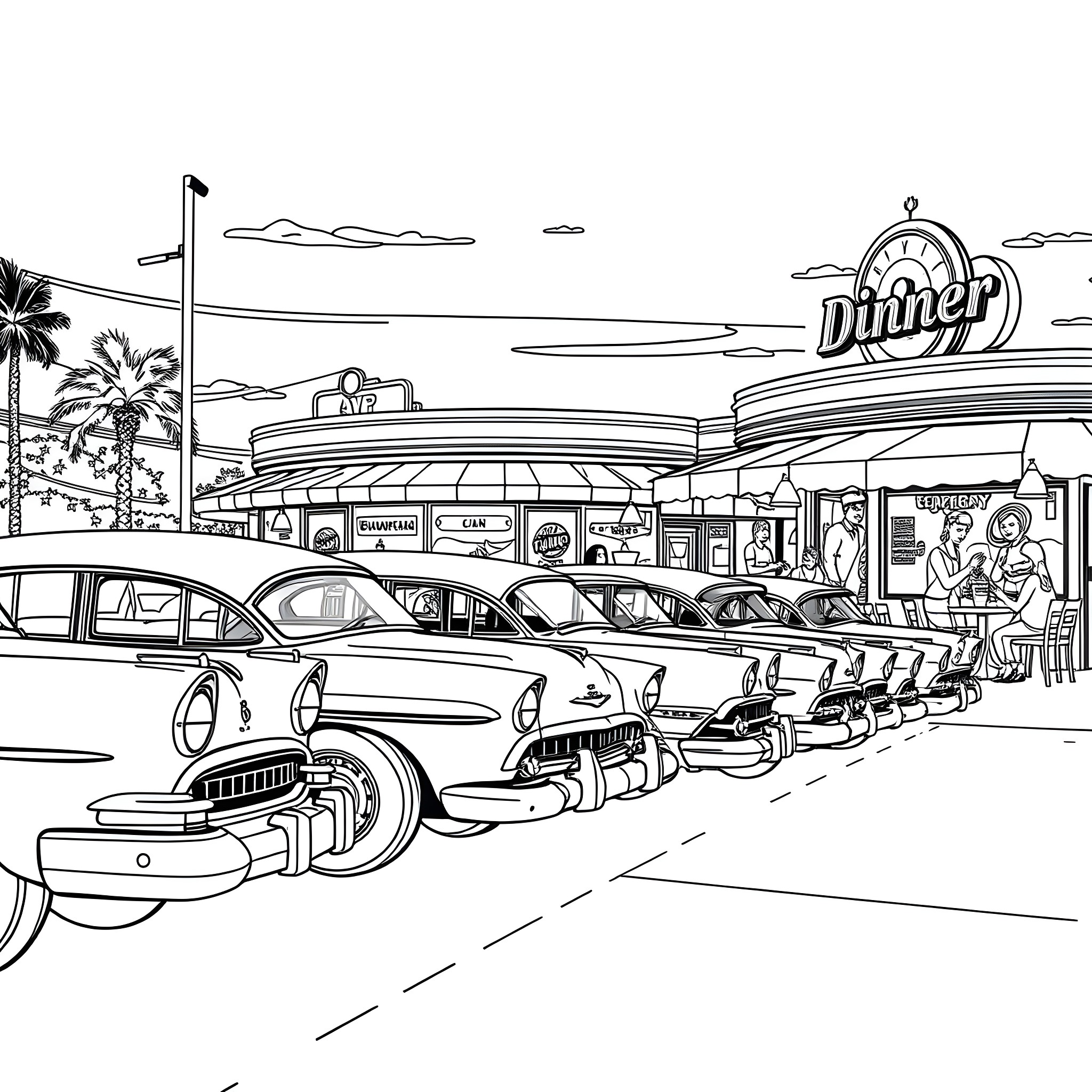 Best Car Coloring Pages (Free Printable PDF)