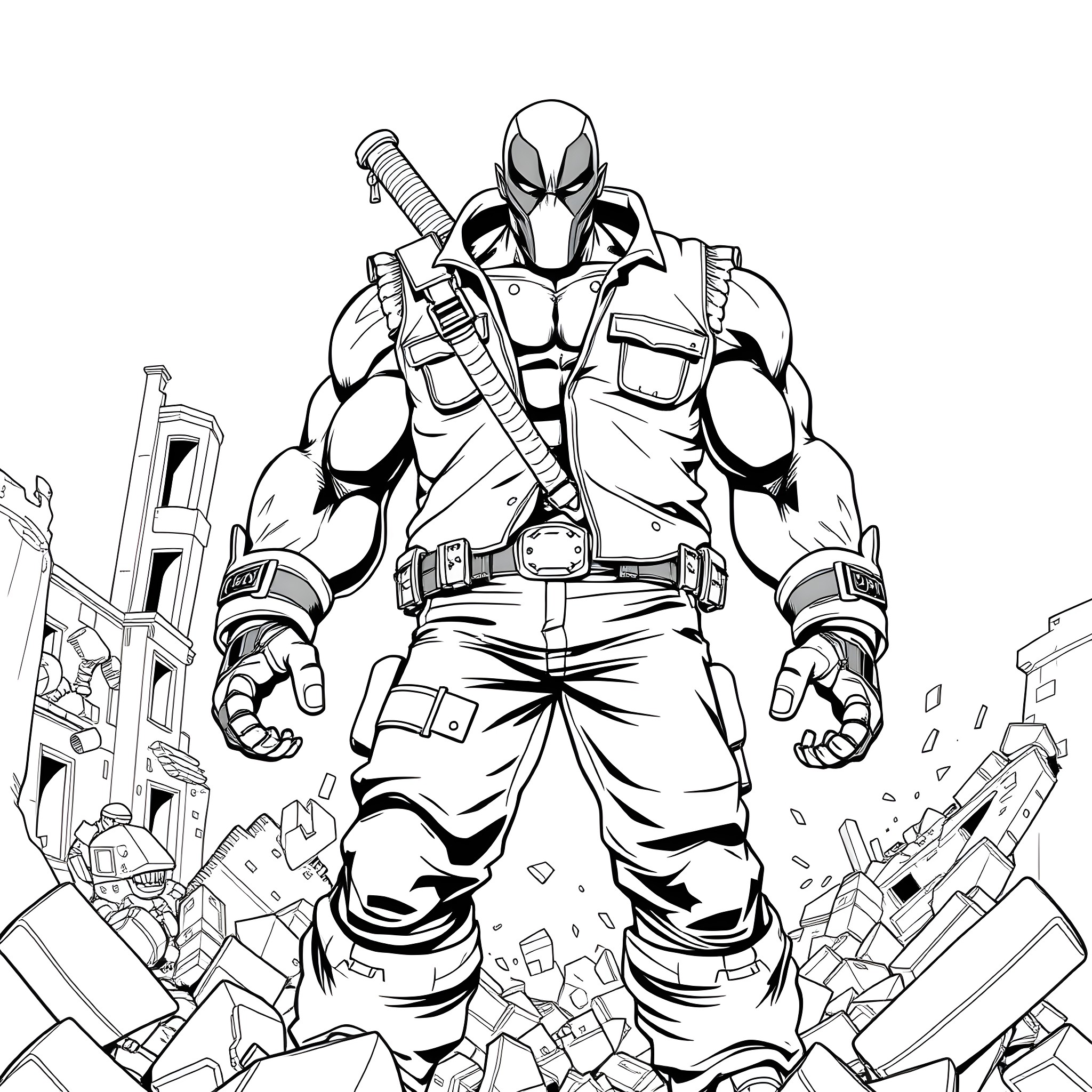 Best Bane Coloring Pages (Free Printable PDF)