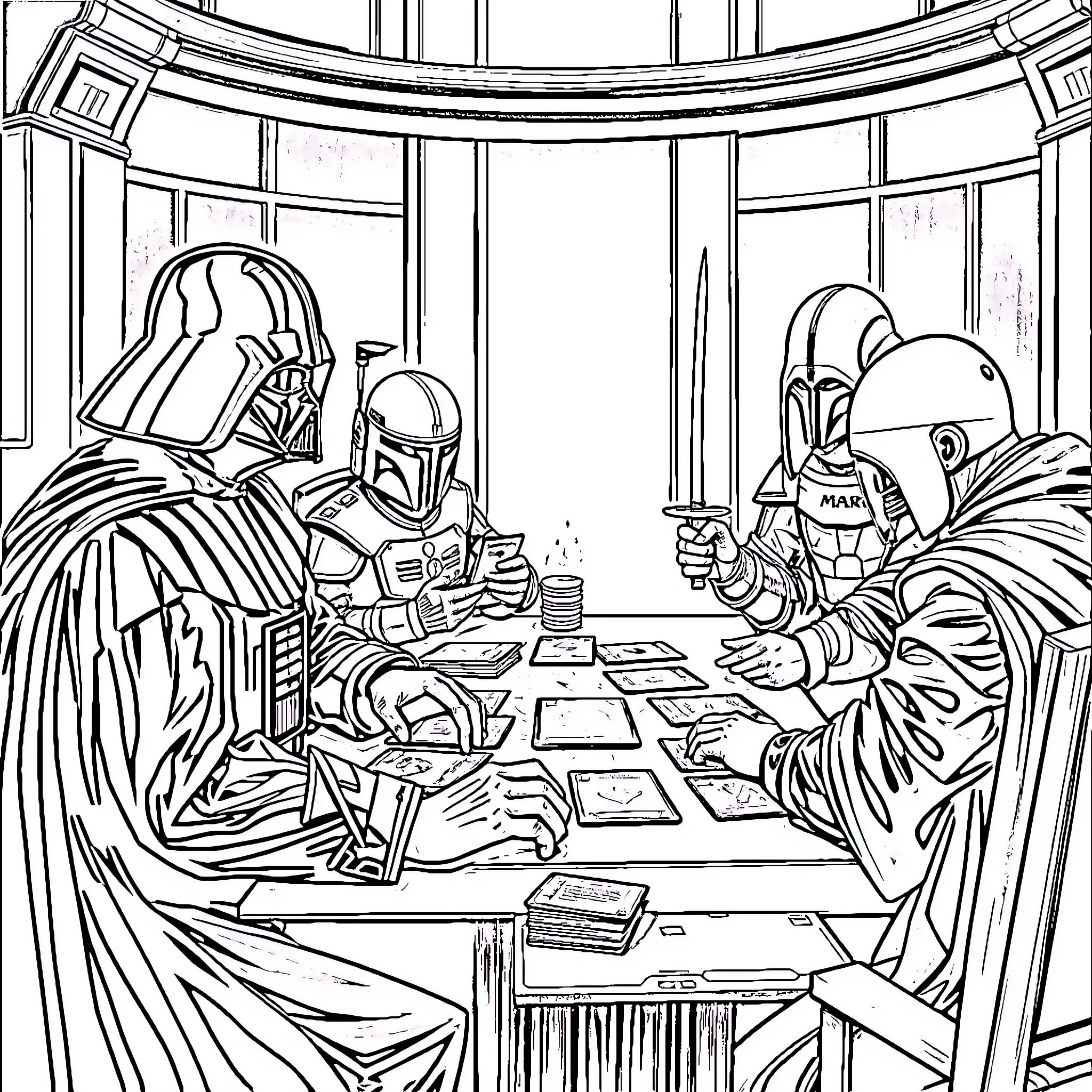 431 Best Darth Vader Coloring Pages (Free Printable PDFs)