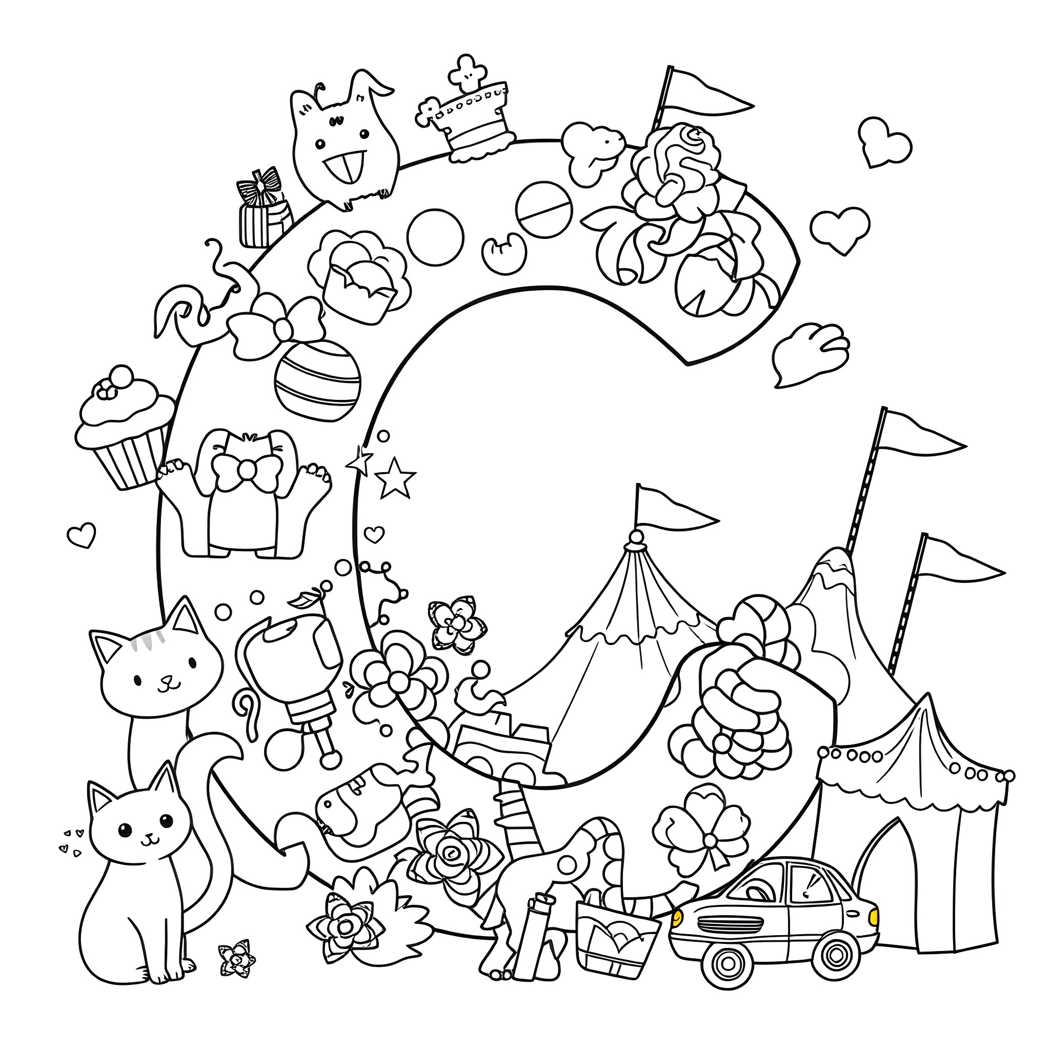 8 Best Letter C Coloring Pages (Free Printable PDFs)