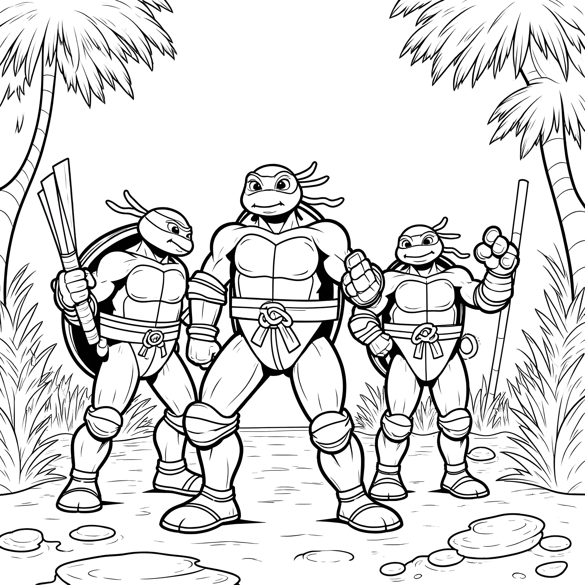 Best Teenage Mutant Ninja Turtles Coloring Pages (Free Printable PDF)