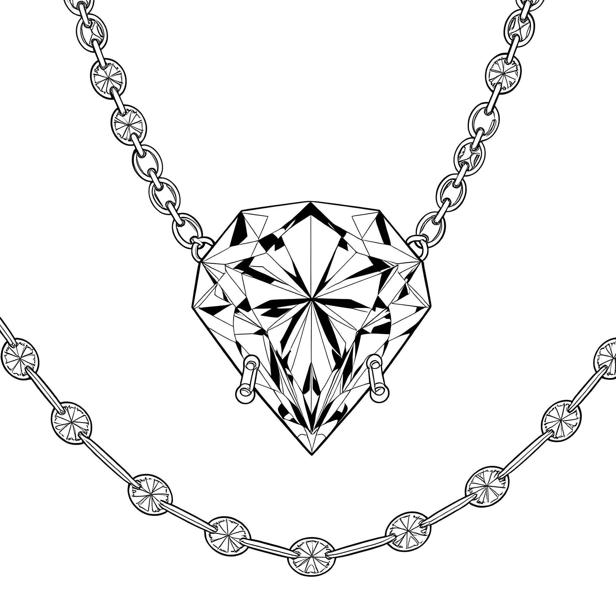 6 Best Necklace Coloring Pages (Free Printable PDFs)