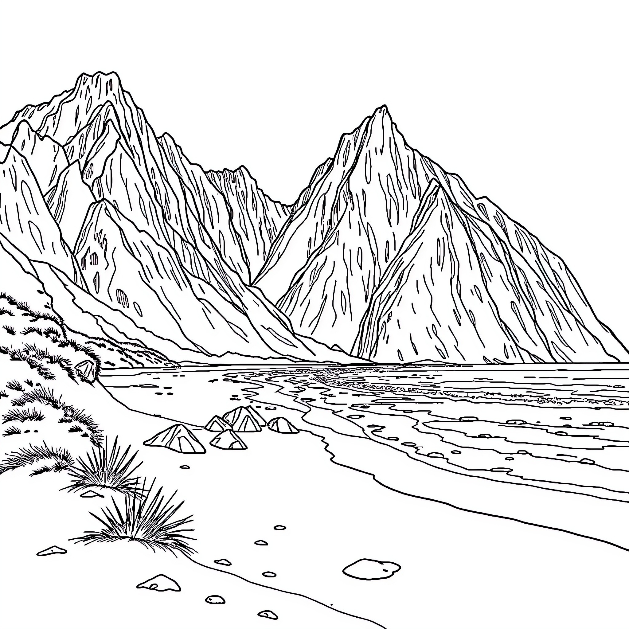 234 Best Nature Coloring Pages (Free Printable PDFs)