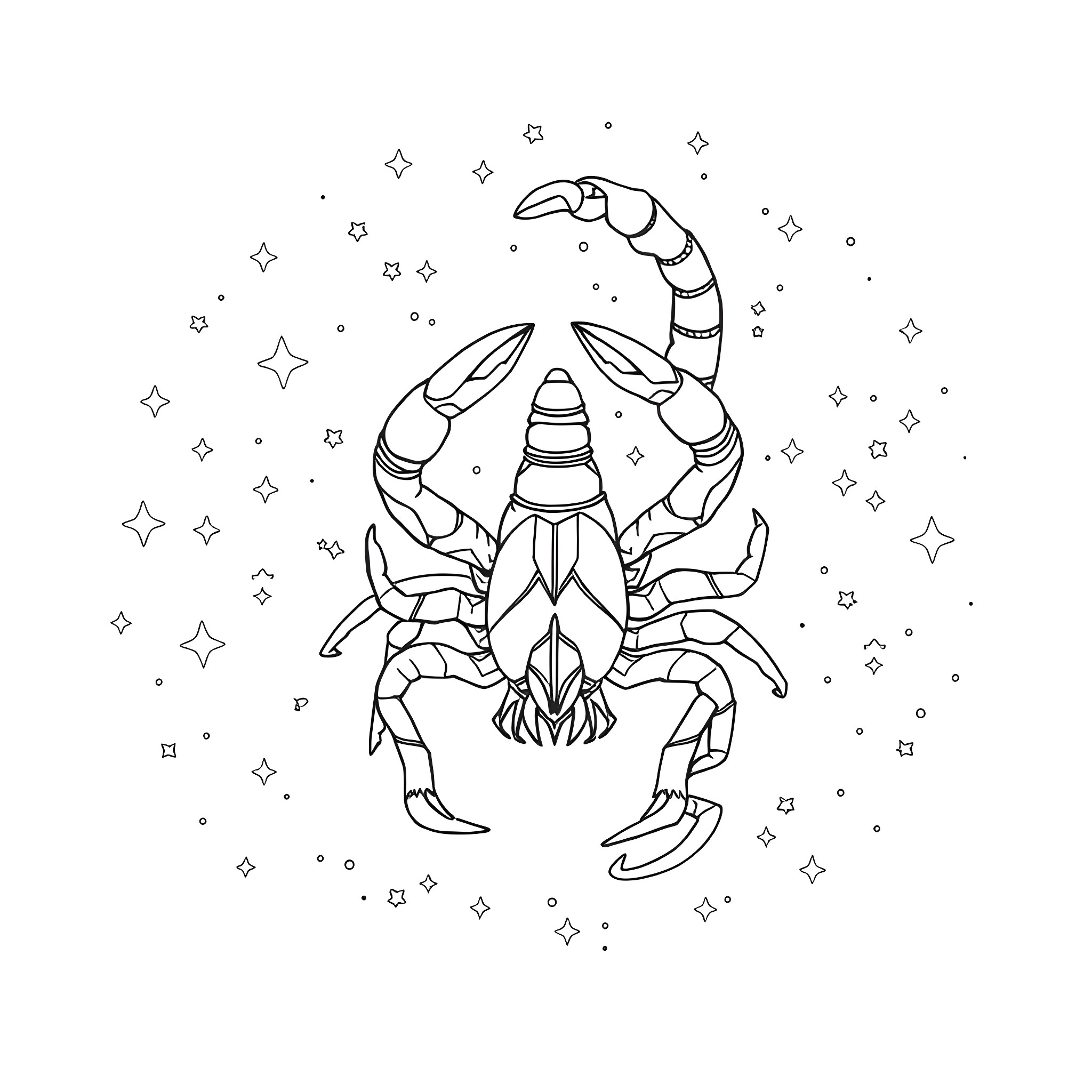 Best Scorpio Coloring Pages (Free Printable PDF)