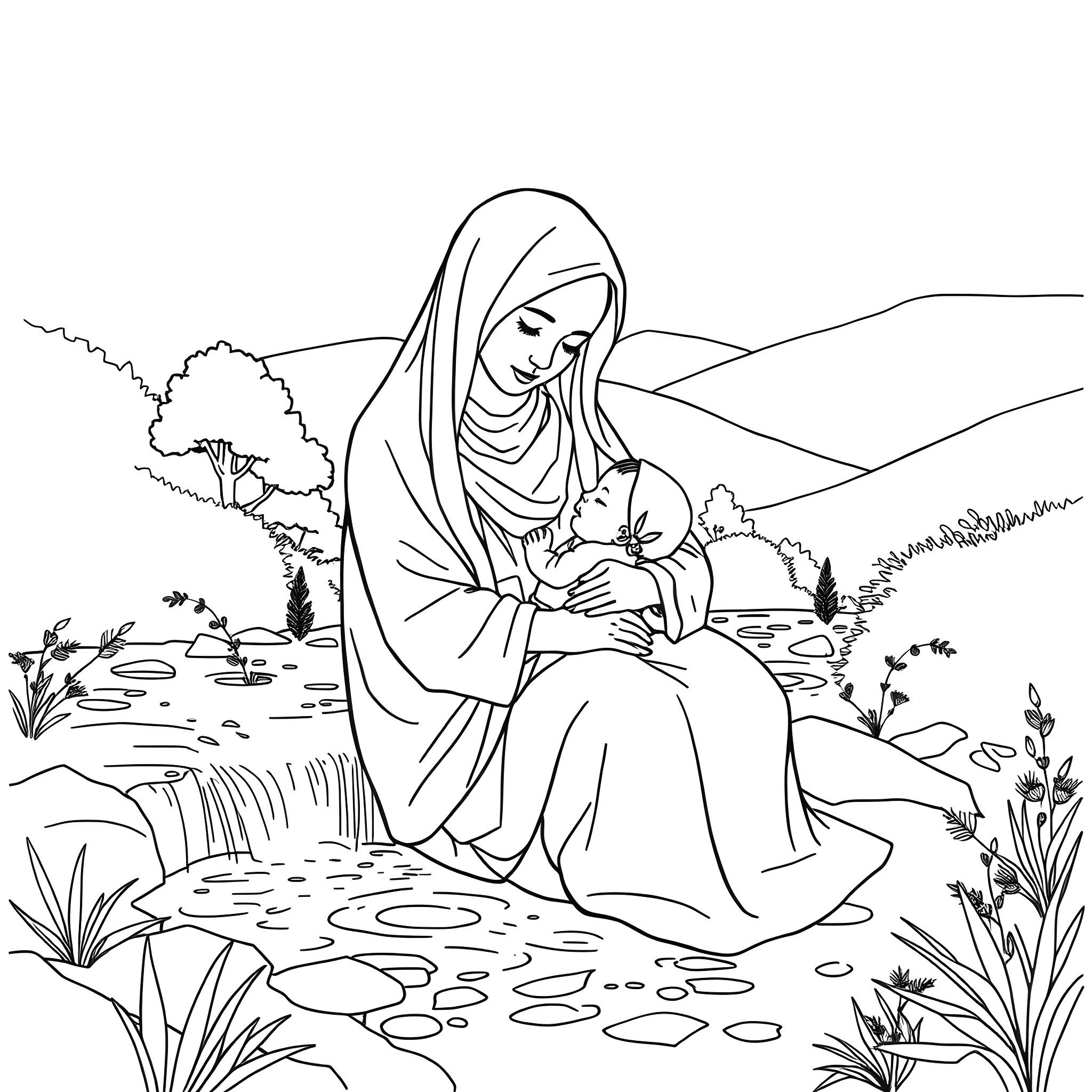 16 Best Muslim Coloring Pages (Free Printable PDFs)