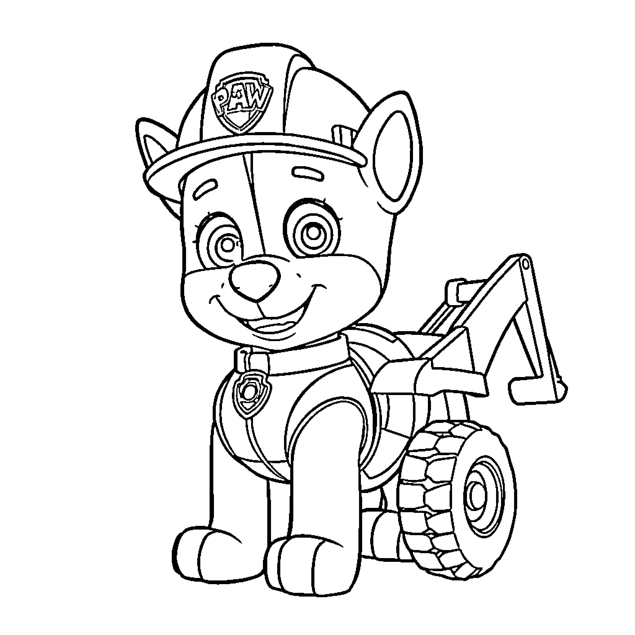 Best Rubble Coloring Pages (Free Printable PDF)