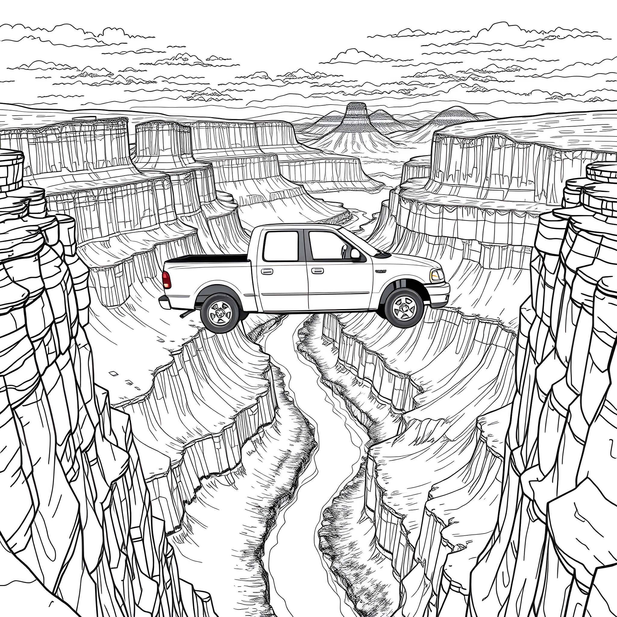 15 Best Ford F150 Coloring Pages (Free Printable PDFs)