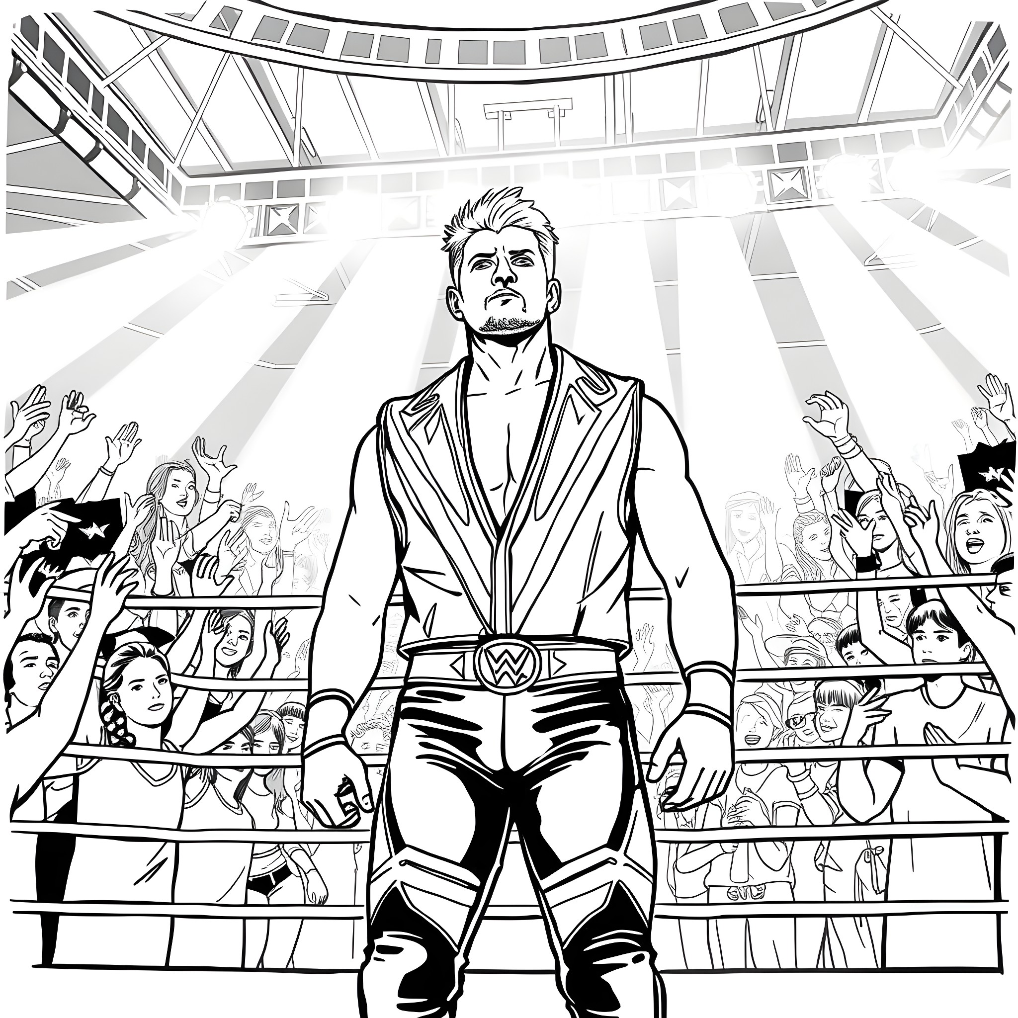 Best Cody Rhodes Coloring Pages (Free Printable PDF)