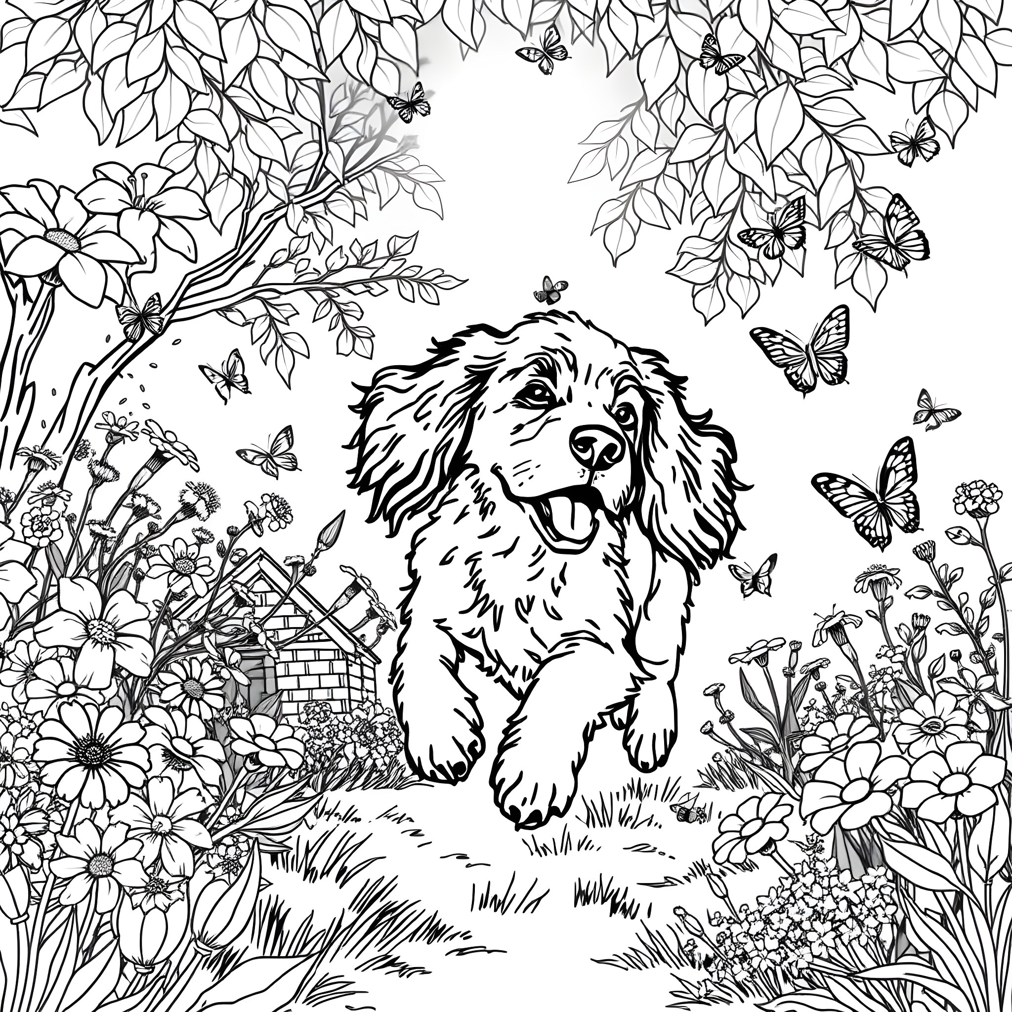 Best Springer Spaniel Coloring Pages (Free Printable PDF)