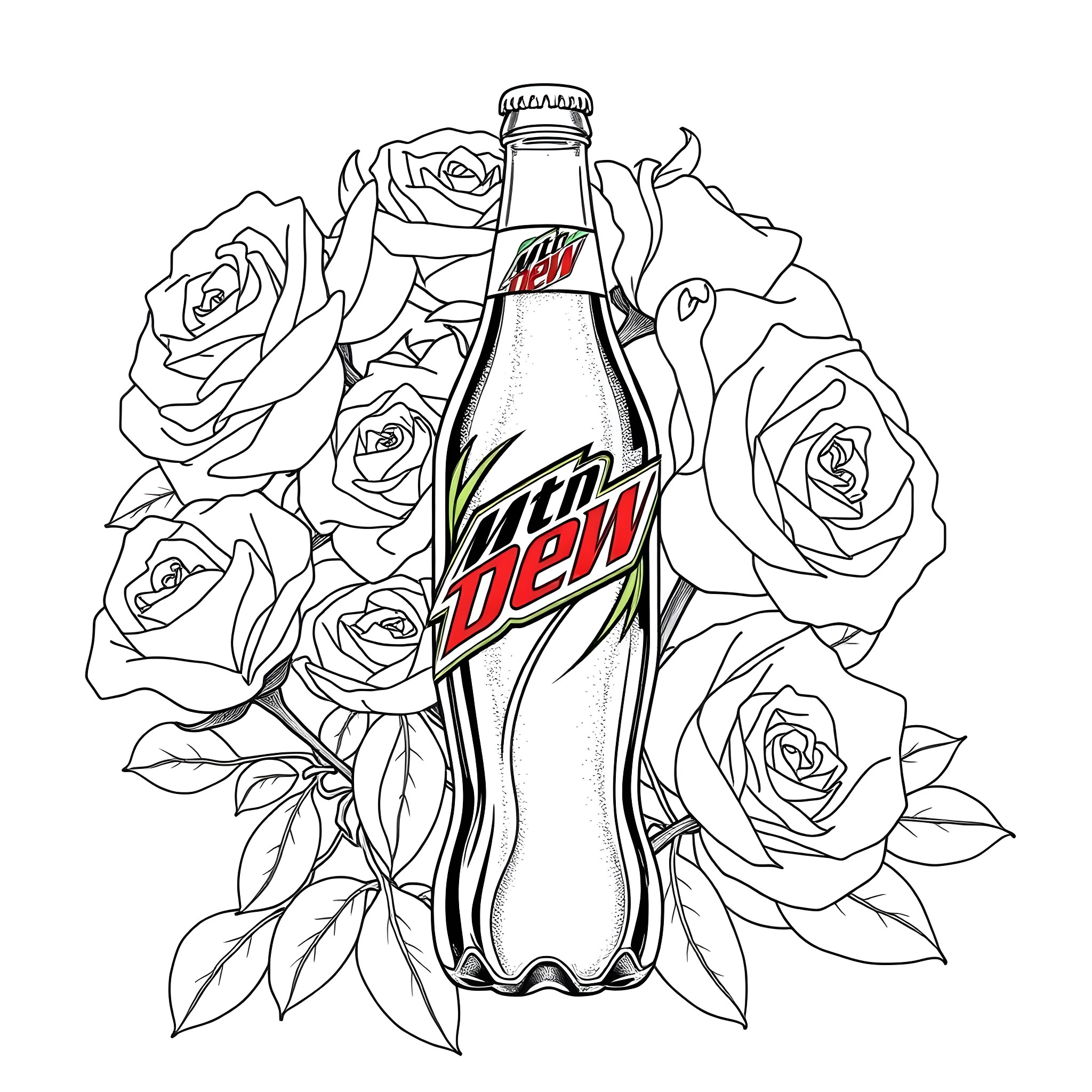 Best Rose Coloring Pages (Free Printable PDF)