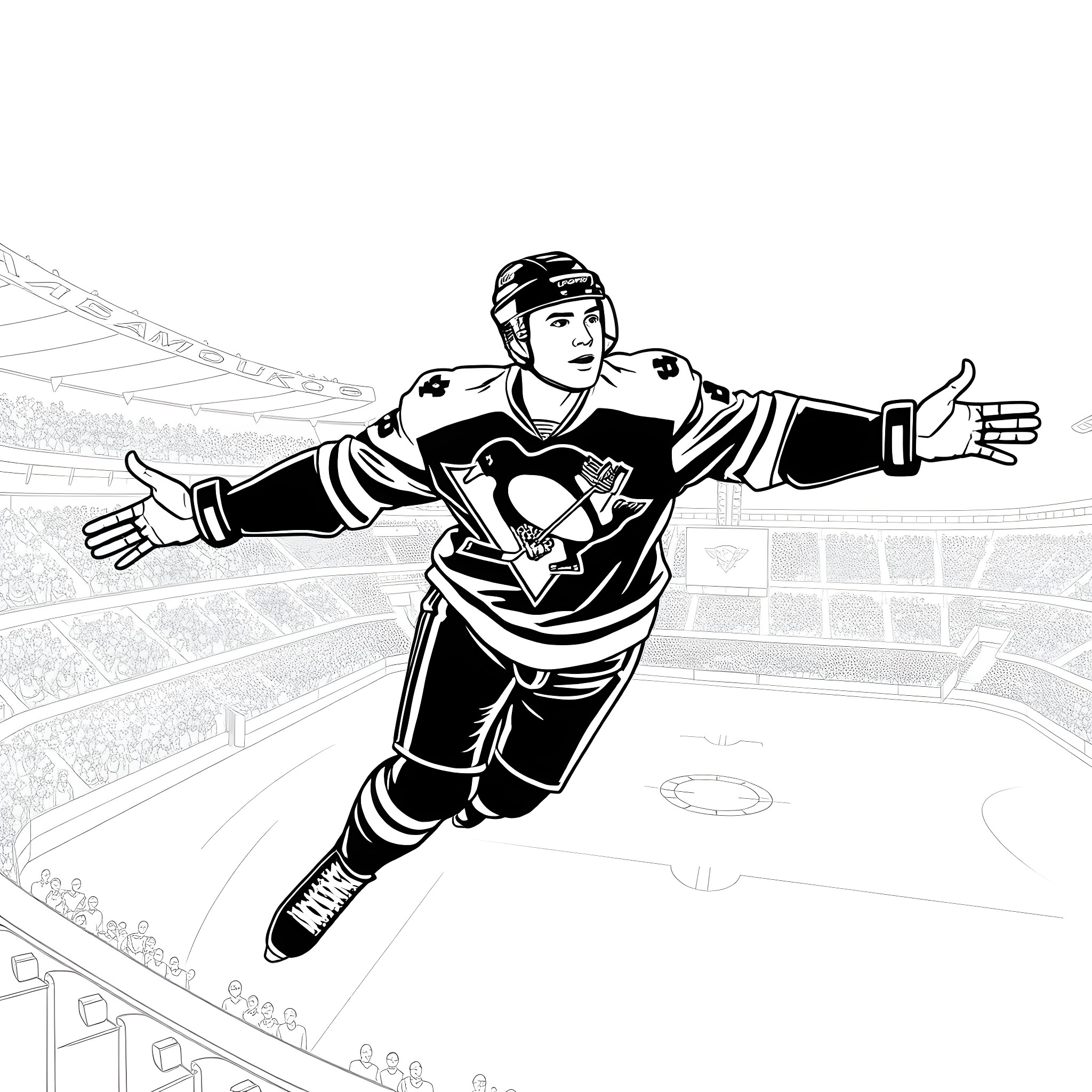 Best Sidney Crosby Coloring Pages (Free Printable PDF)
