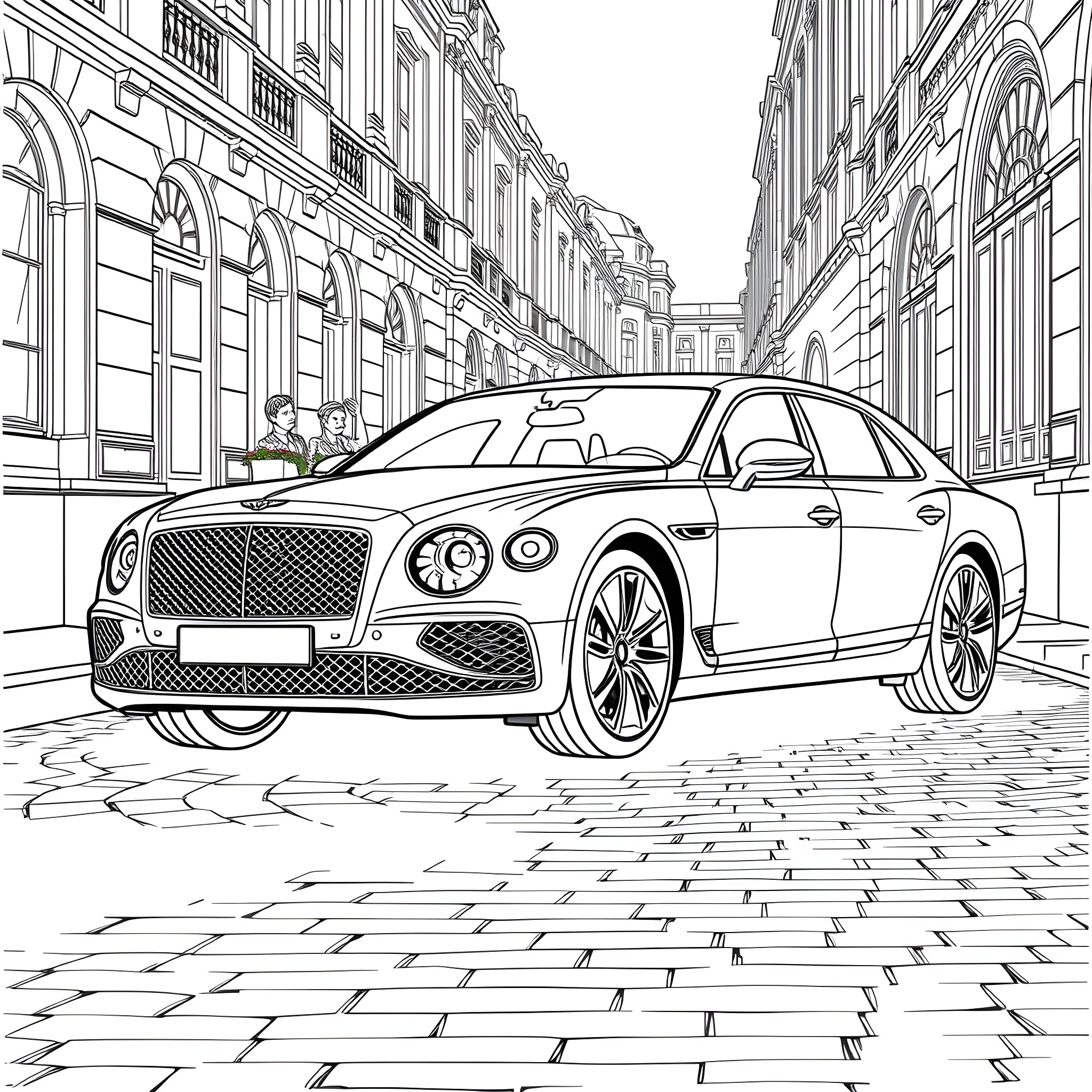 21 Best Rolls Royce Coloring Pages (Free Printable PDFs)