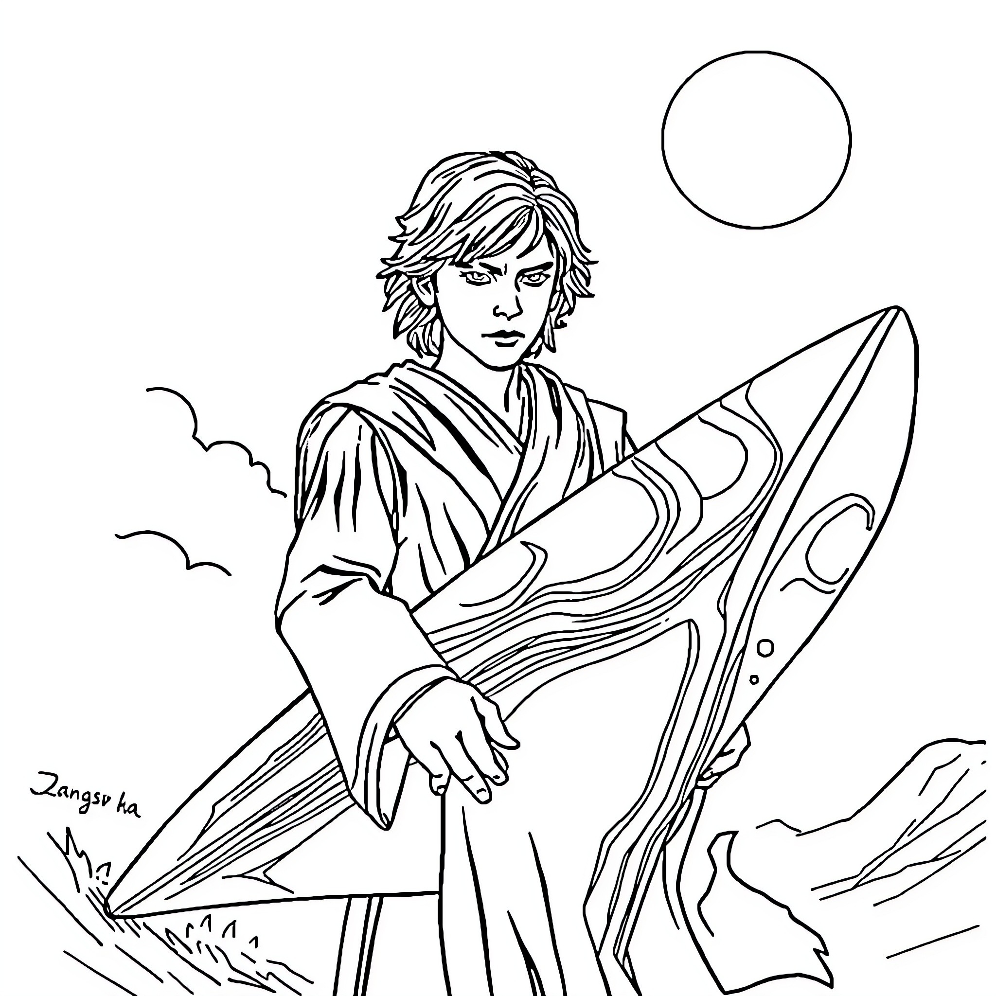 Best Anakin Skywalker Coloring Pages (Free Printable PDF)