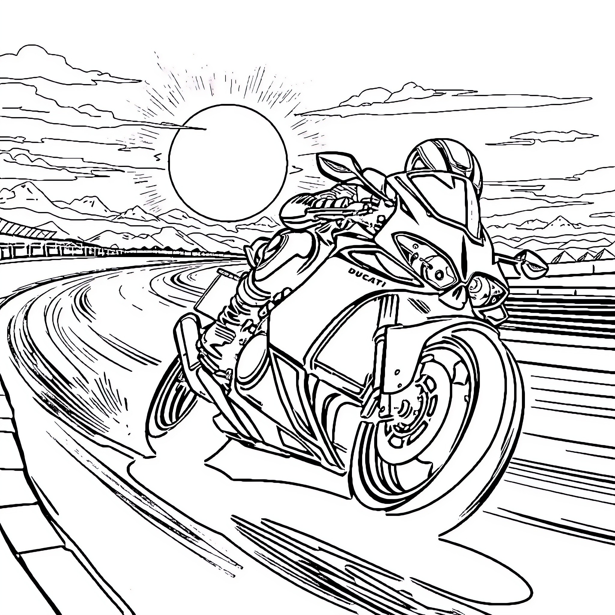 6 Best Ducati Coloring Pages (Free Printable PDFs)