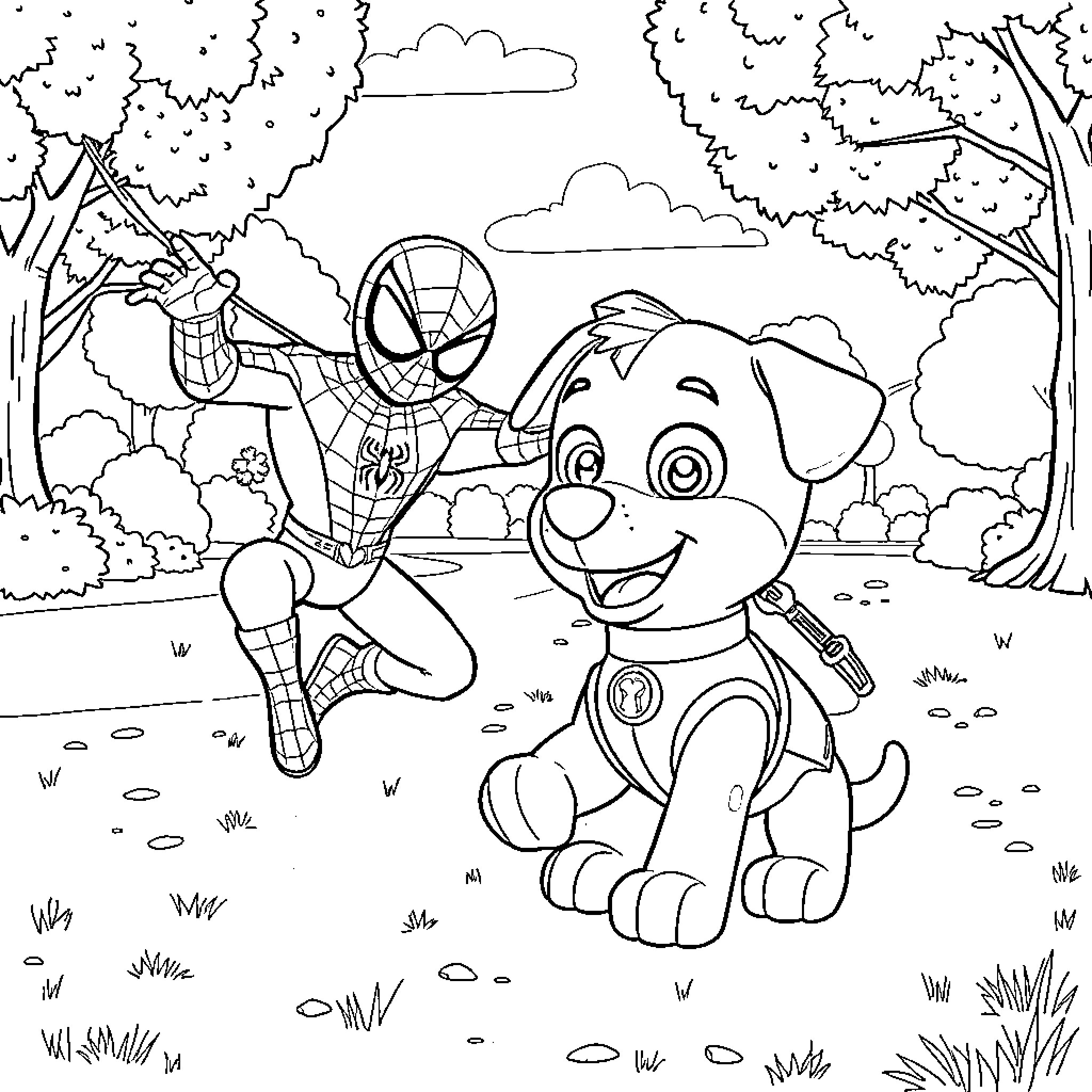 Best Rubble Coloring Pages (Free Printable PDF)