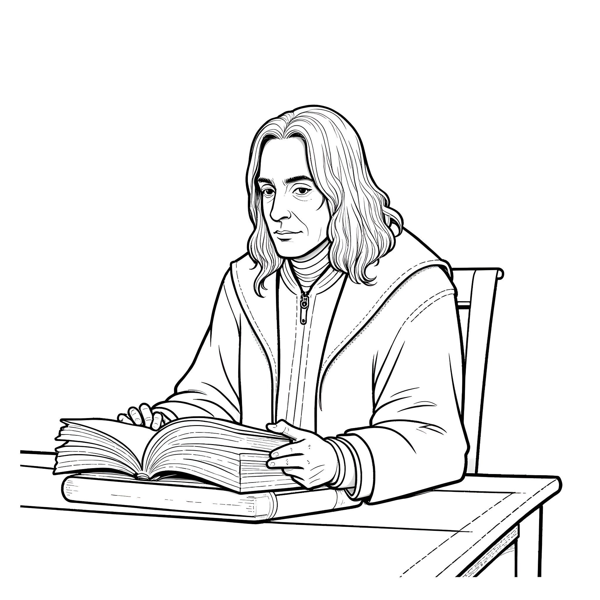 Best Severus Snape Coloring Pages (Free Printable PDF)