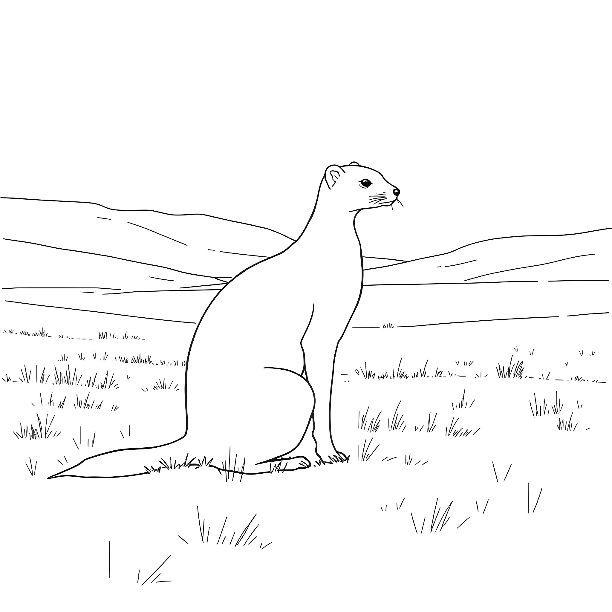 23 Best Weasel Coloring Pages (Free Printable PDFs)