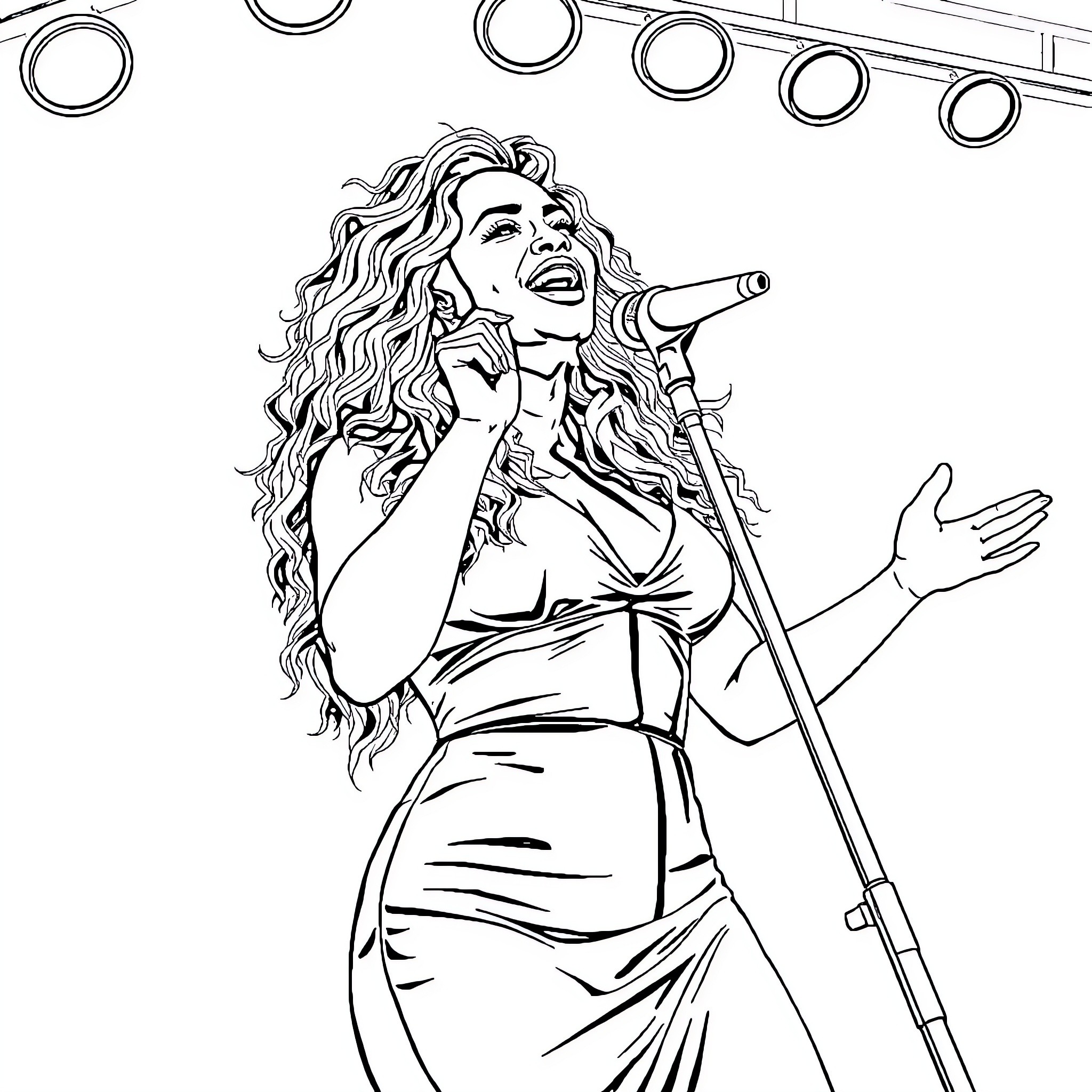 Best Beyonce Coloring Pages (Free Printable PDF)
