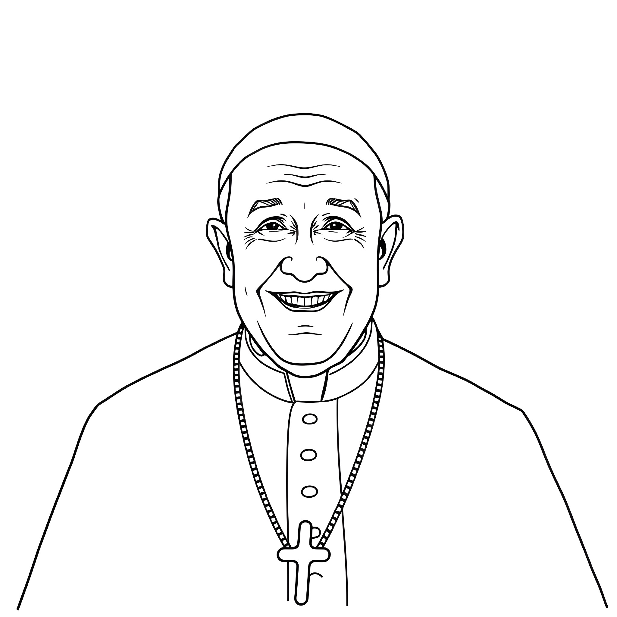 Best Pope Coloring Pages (Free Printable PDF)