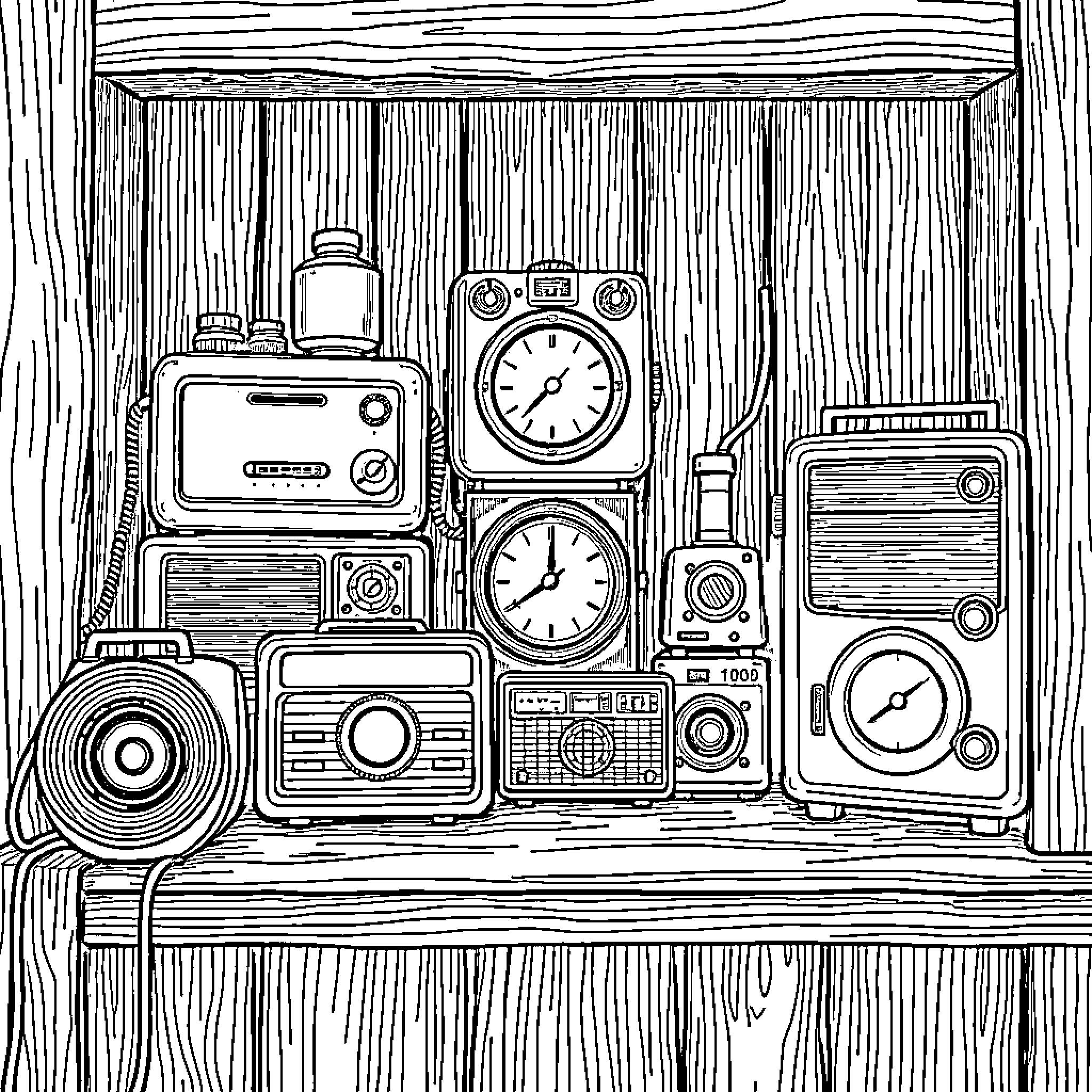 Best Gadget Coloring Pages (Free Printable PDF)