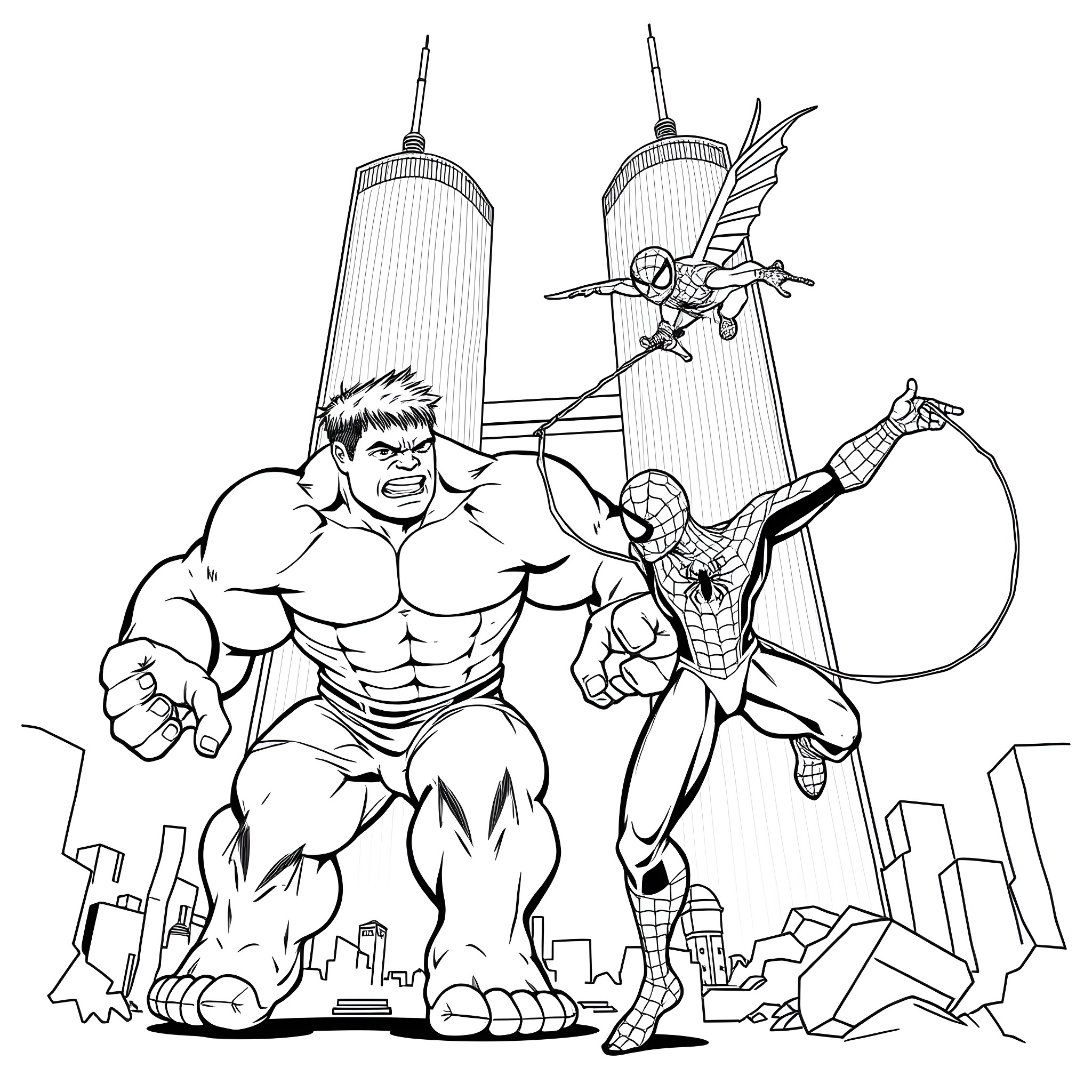 Best Superhero Coloring Pages (Free Printable PDF)