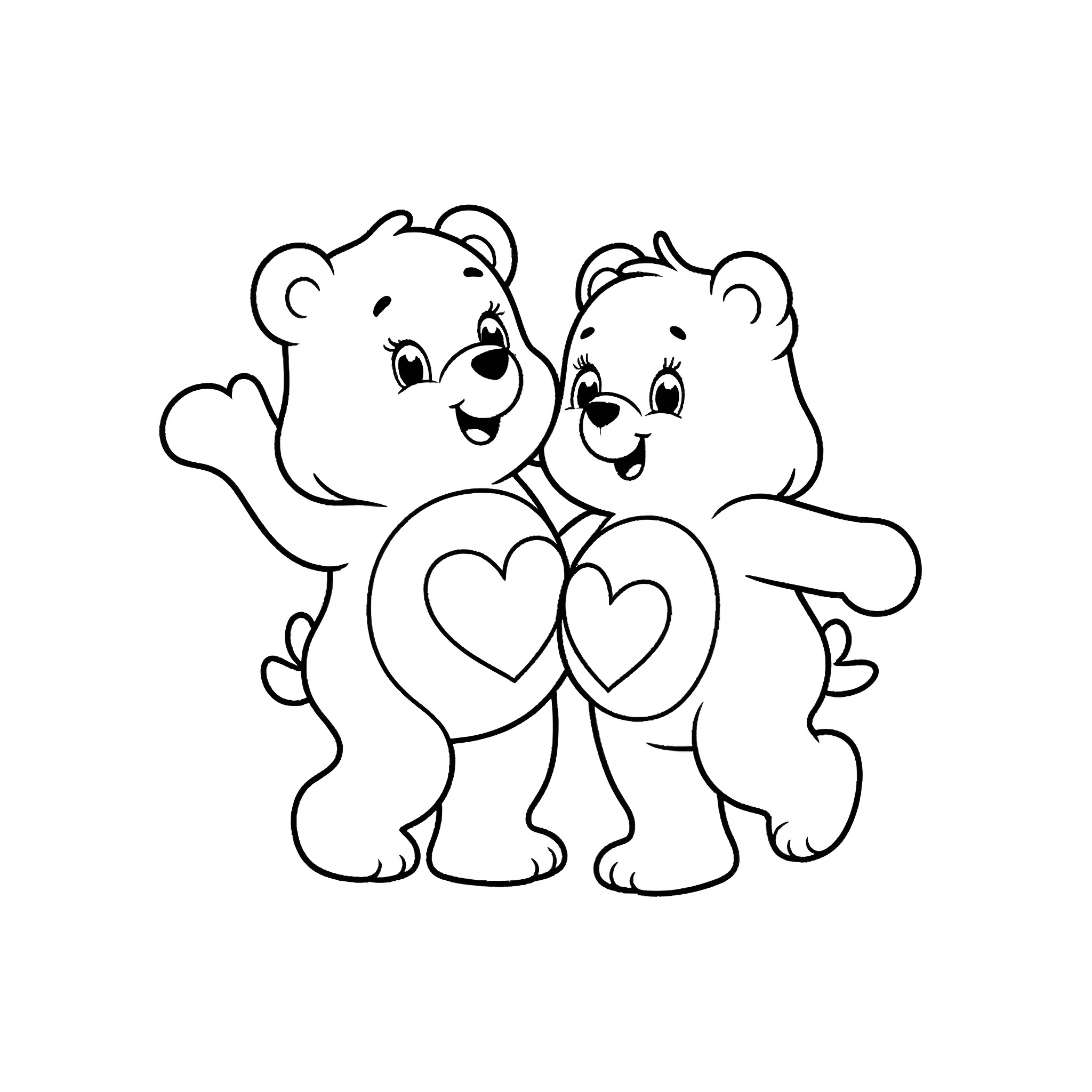 Best Care Bear Coloring Pages (Free Printable PDF)