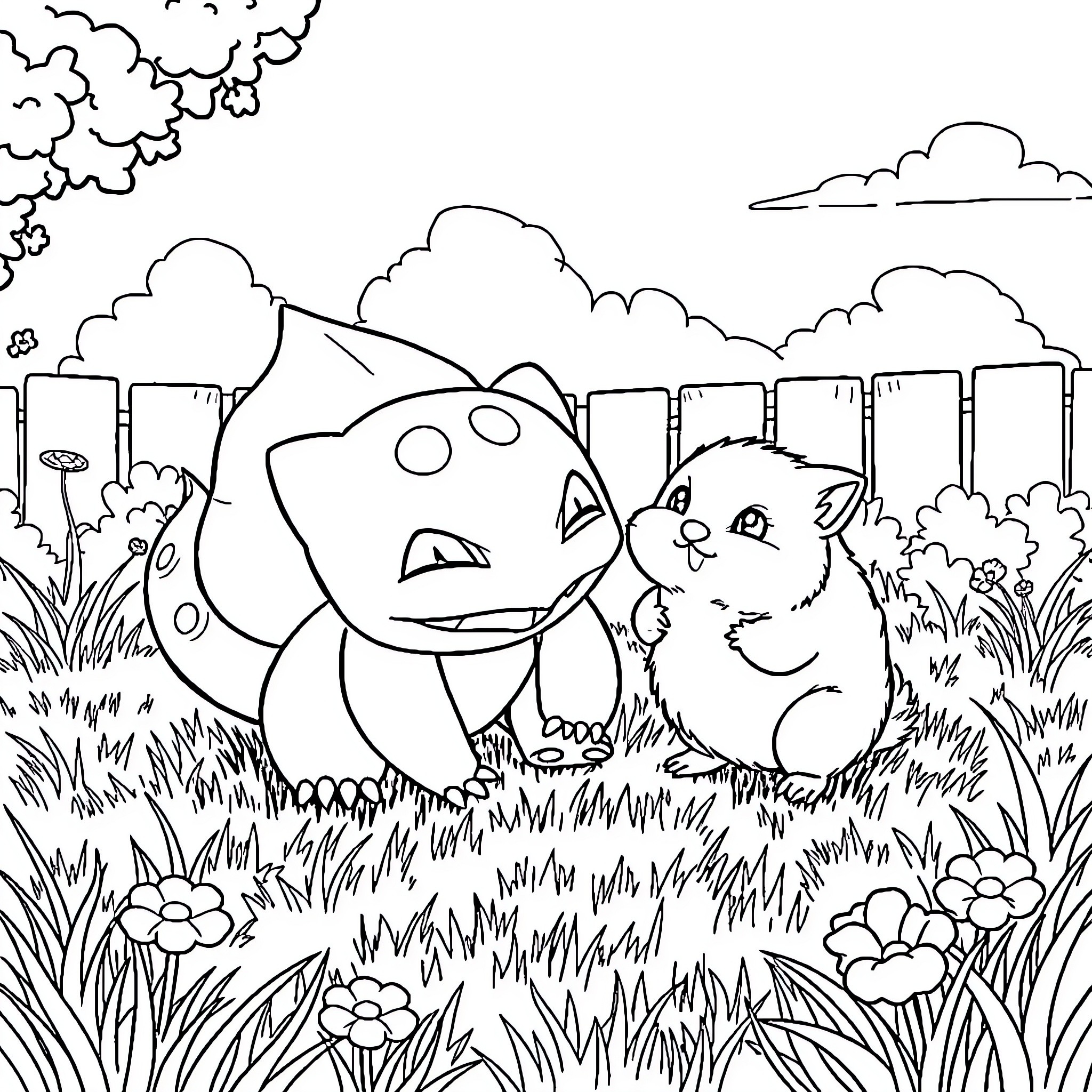 27 Best Bulbasaur Coloring Pages (Free Printable PDFs)