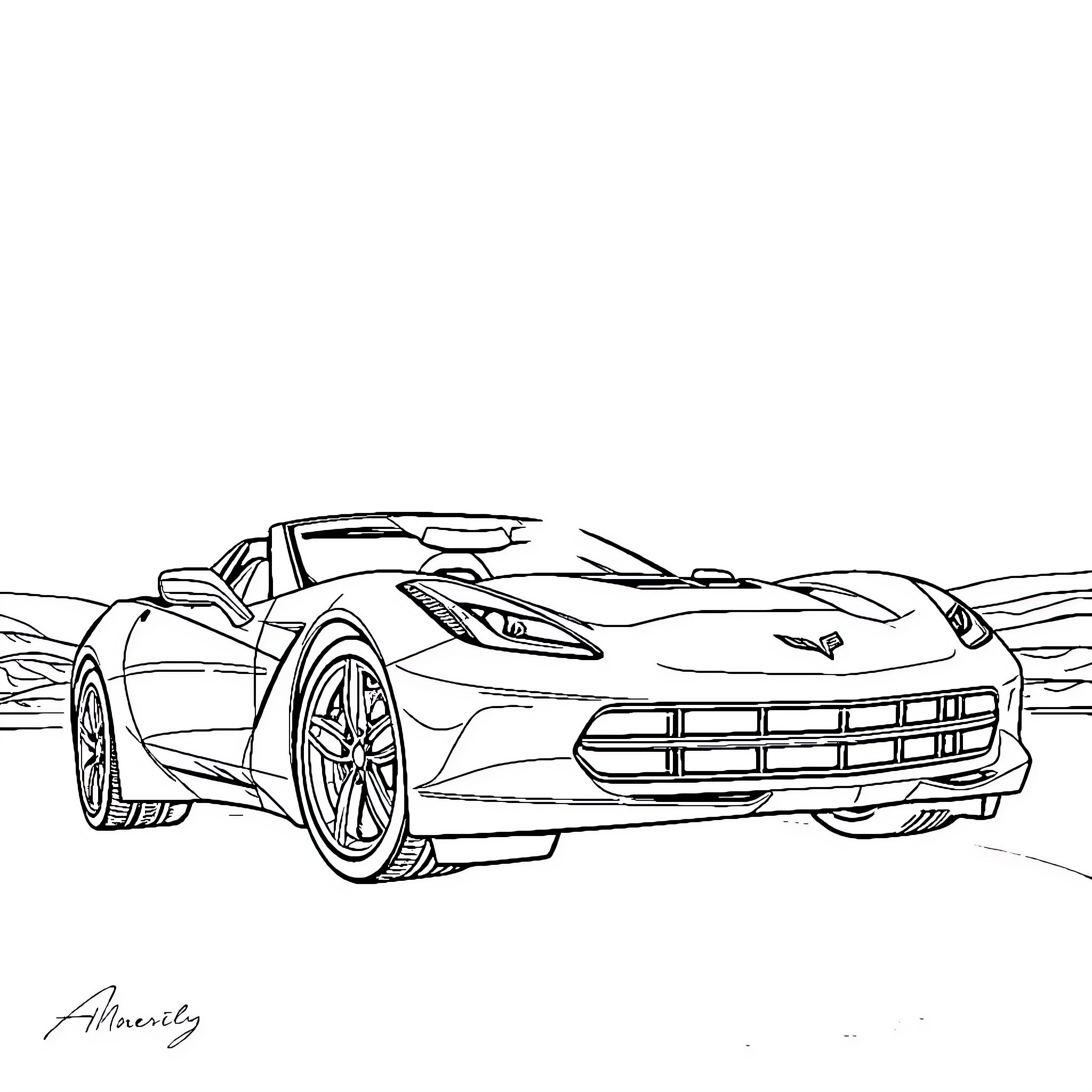 Best Chevrolet Coloring Pages (Free Printable PDF)